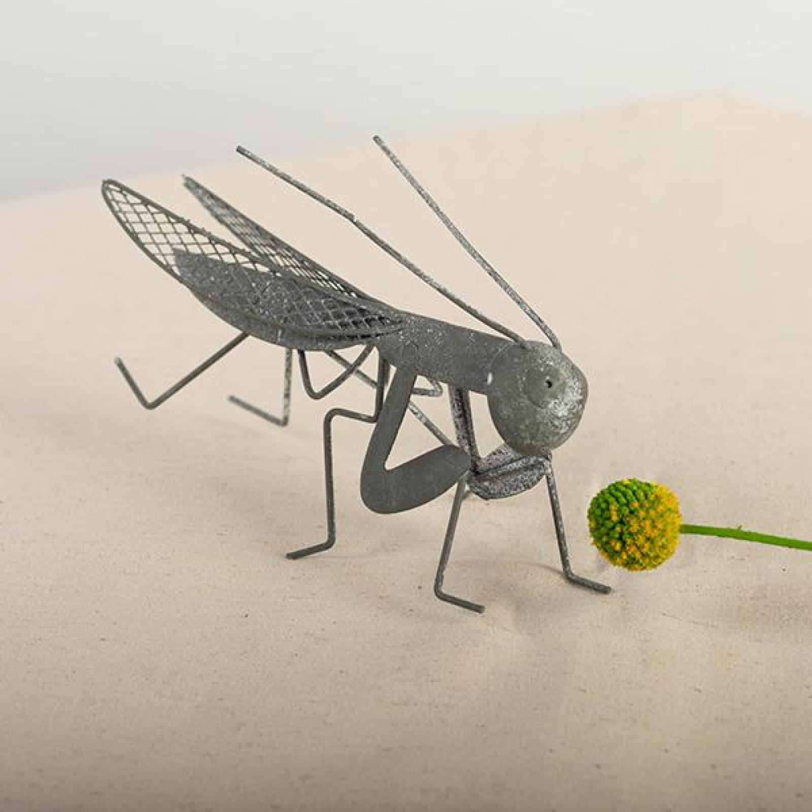 Set of 12 Metal Grasshopper Figurine - Walmart.com