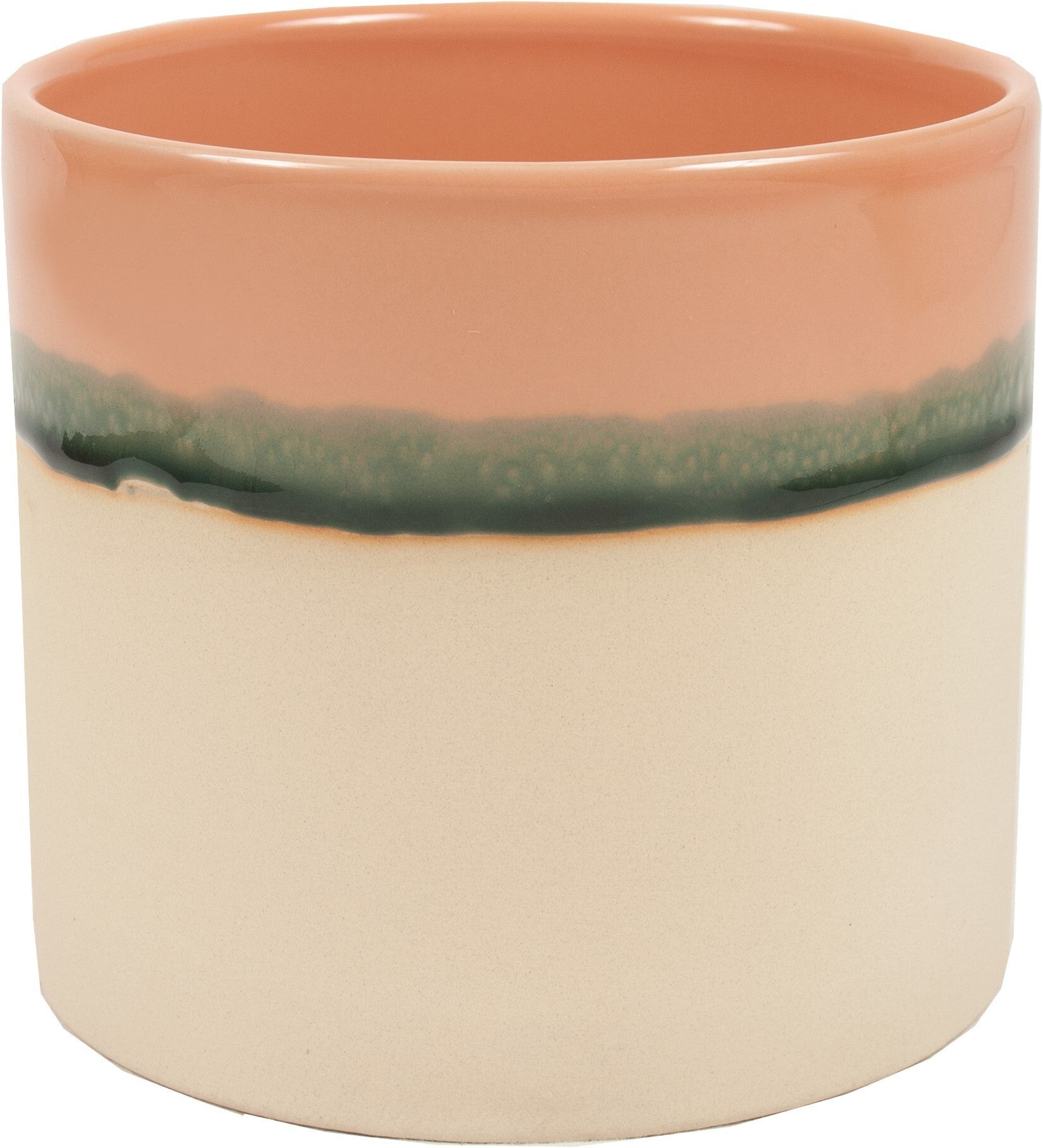 Set of 12 Metro Pink Reactive Glaze Ceramic Planter - Walmart.com