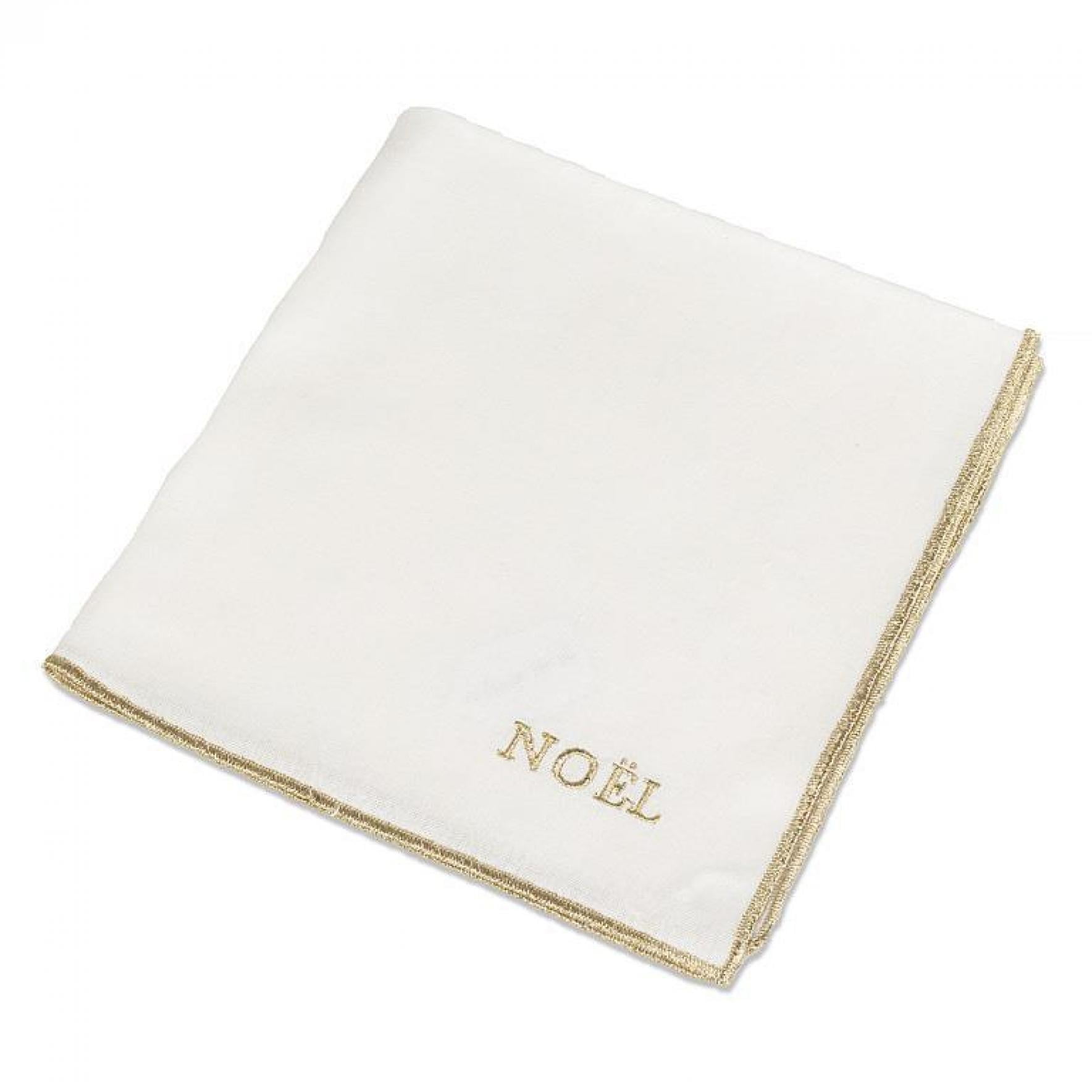 Set of 12 Noel Stitch Napkins - Walmart.com