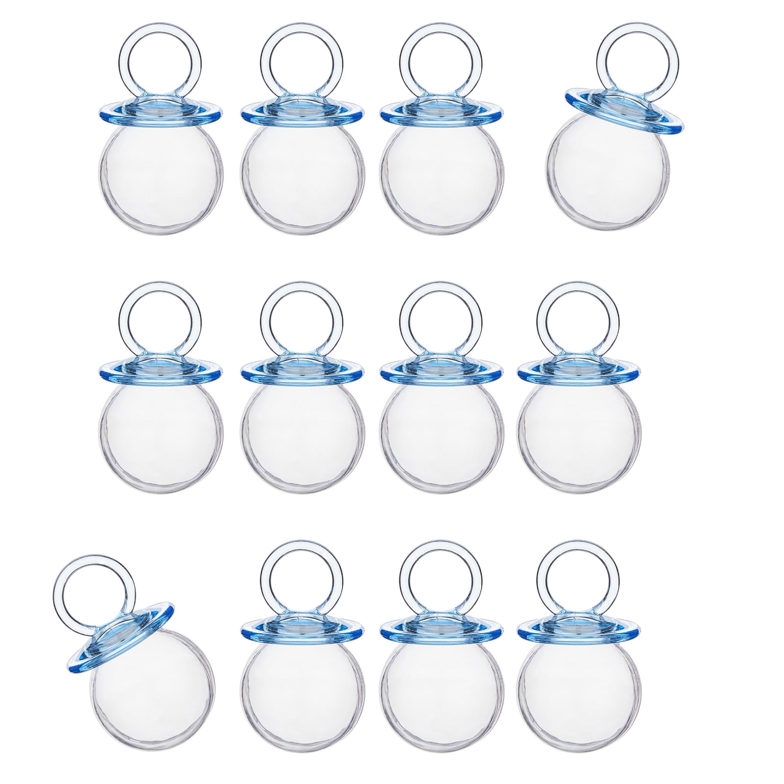 Set of 12 Pacifier Shape Candy Boxes Decorative Snacks Box Set Charm ...