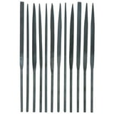 Set of 12 Pc Carbon Steel Needle Files Finishing Hand Tool Jeweler ...