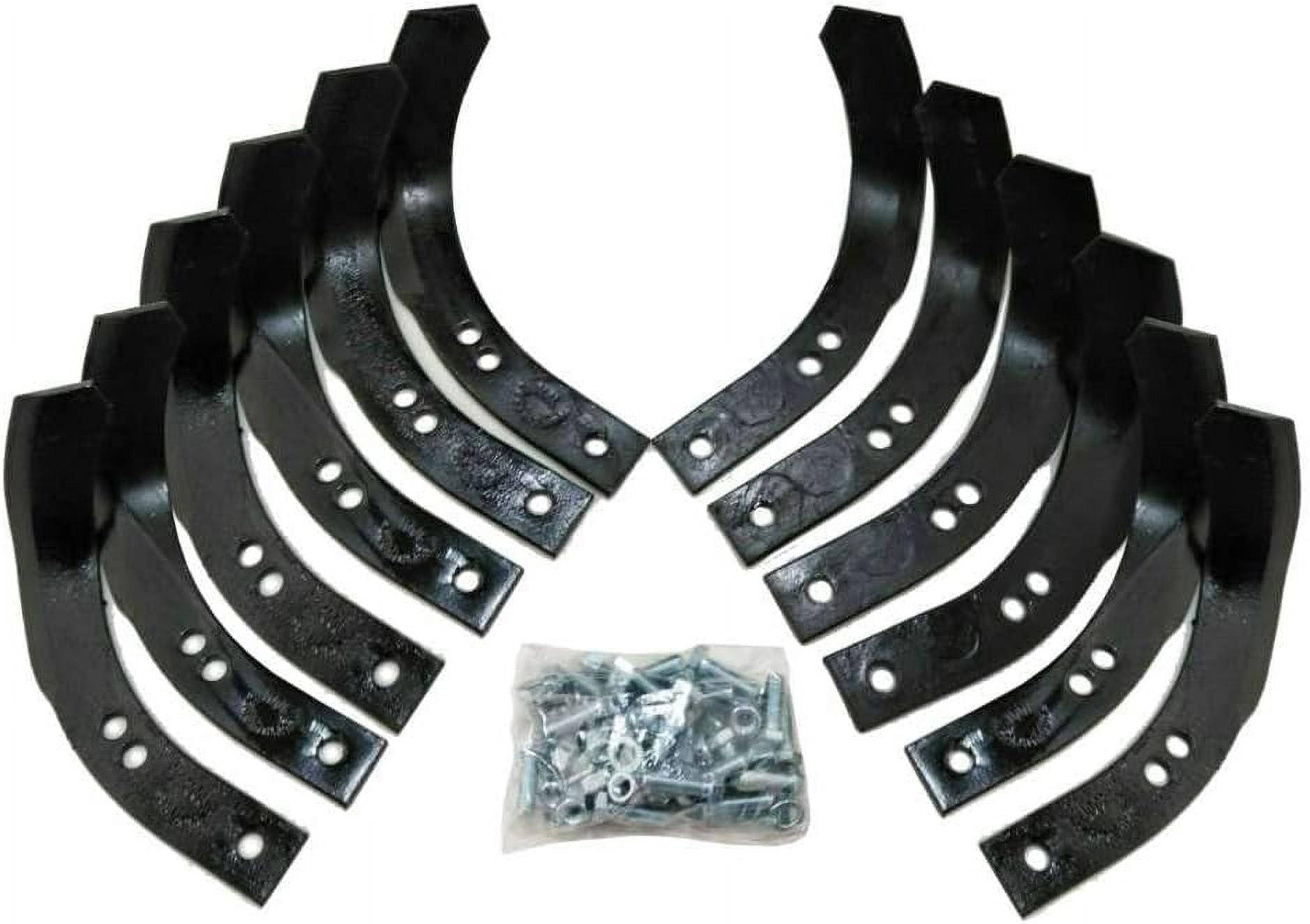 Set of 12 Replacement Roto Tiller Tines 1901118A 1901118 742-0105 742 ...
