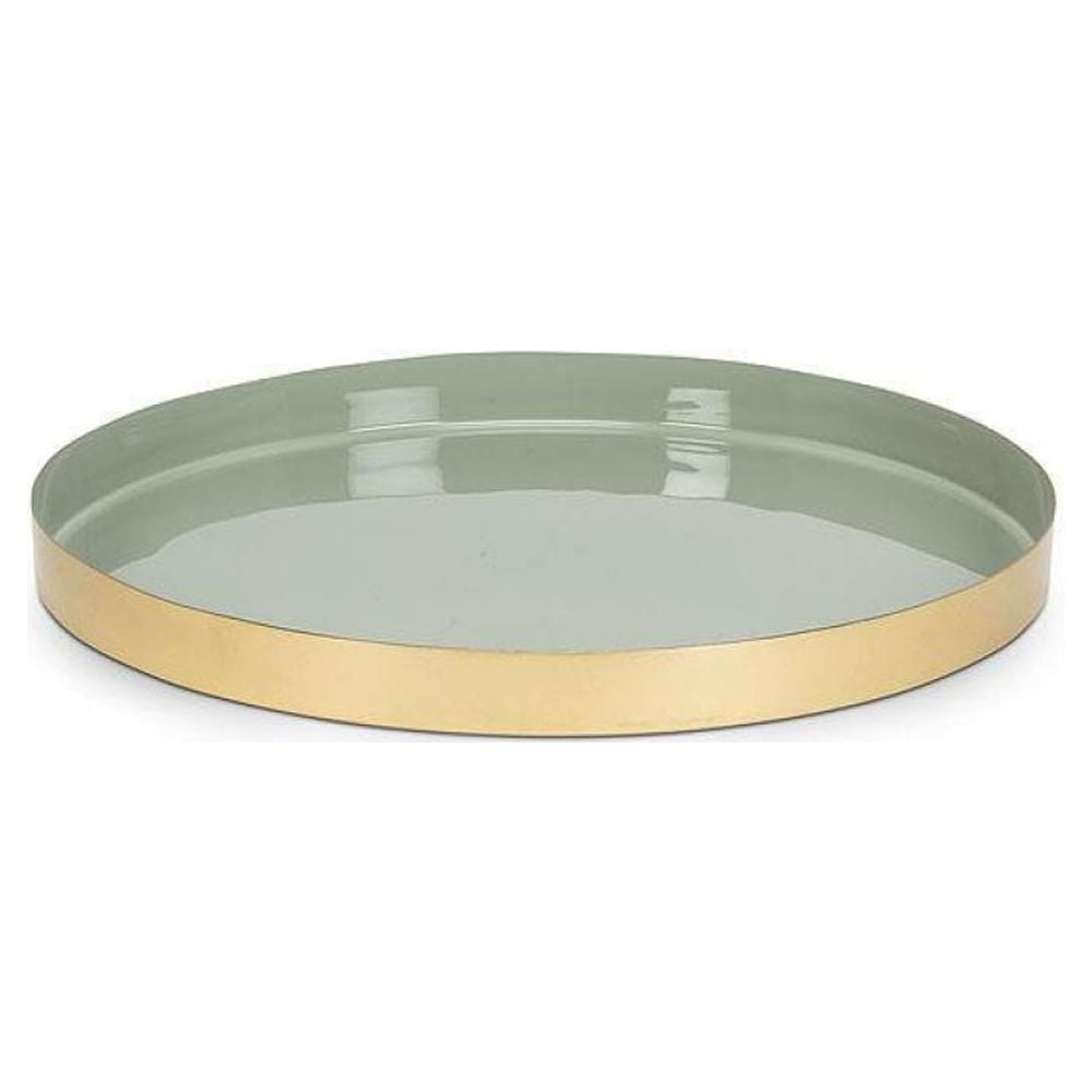 Set of 12 Round Sage Green Tray - Walmart.com