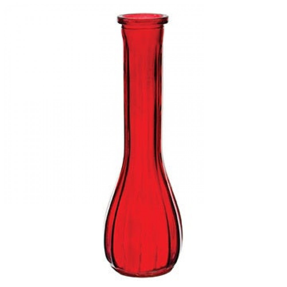 Set of 12 Ruby Red Swirl Bud Vase - Walmart.com