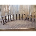 Set of 12 Small Rustic Cast Iron Wall Hooks, Vintage Styling, Multi ...