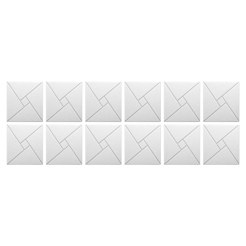 Set of 12 Square Soundproof Wall Panels Suitable for Studios and ...