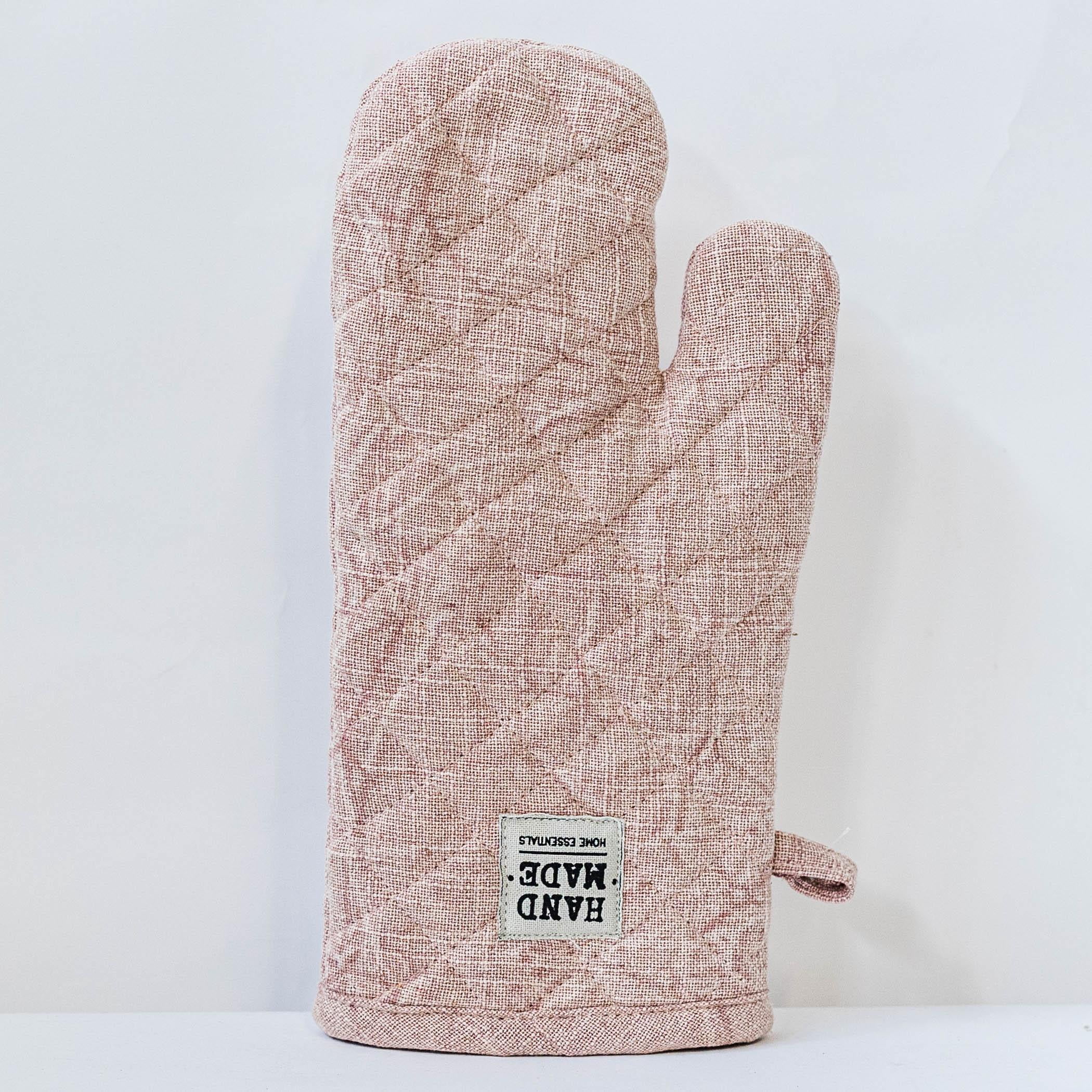 Set of 12 Stone Washed Pink Oven Mitt - Walmart.com