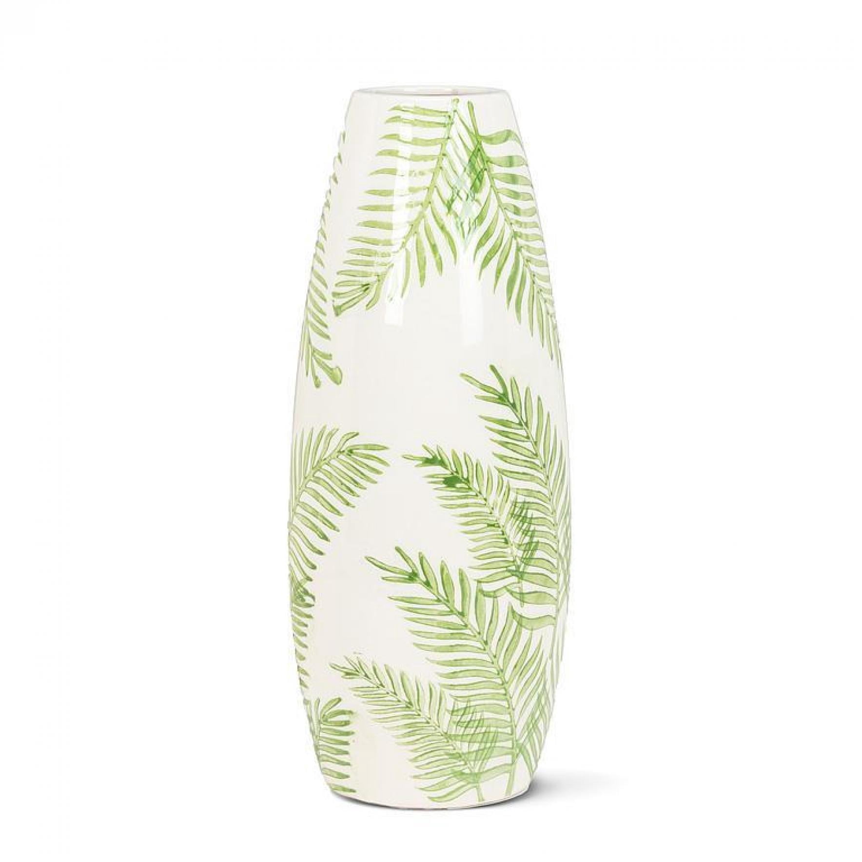 Set of 12 Tall Fern Print Vase - Walmart.com