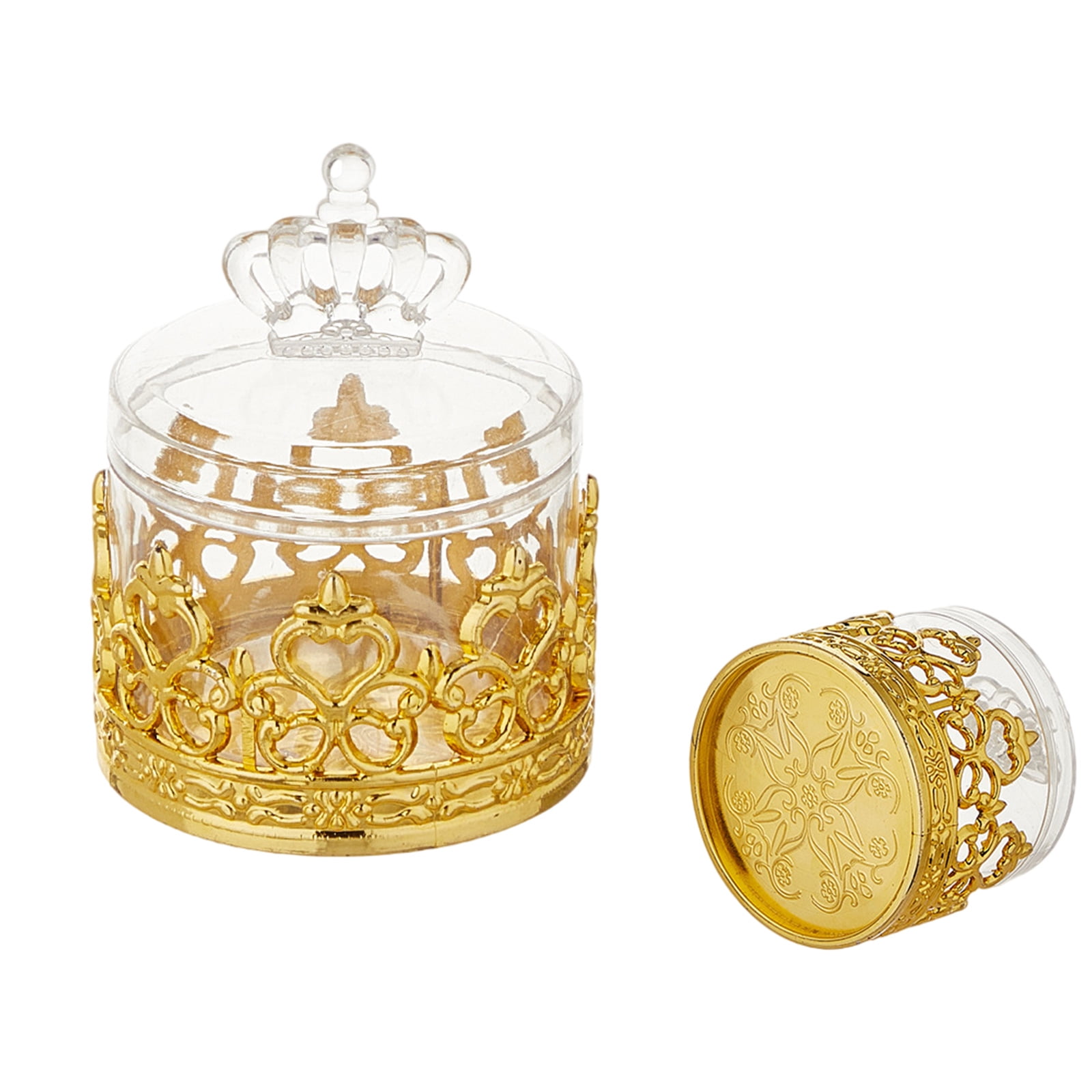 Set of 12 Vintage Candy Storage Boxes with Removable Lid Elegant ...