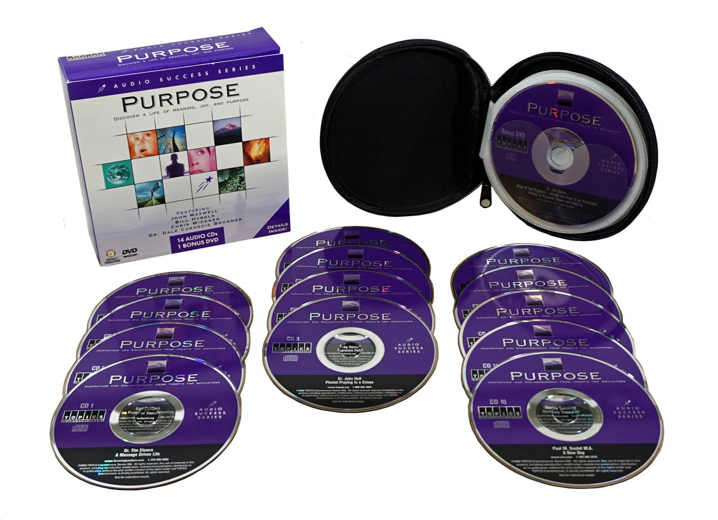 Set of 14 Audio CD's & Bonus DVD - 15 Speakers to Help You Find Your ...