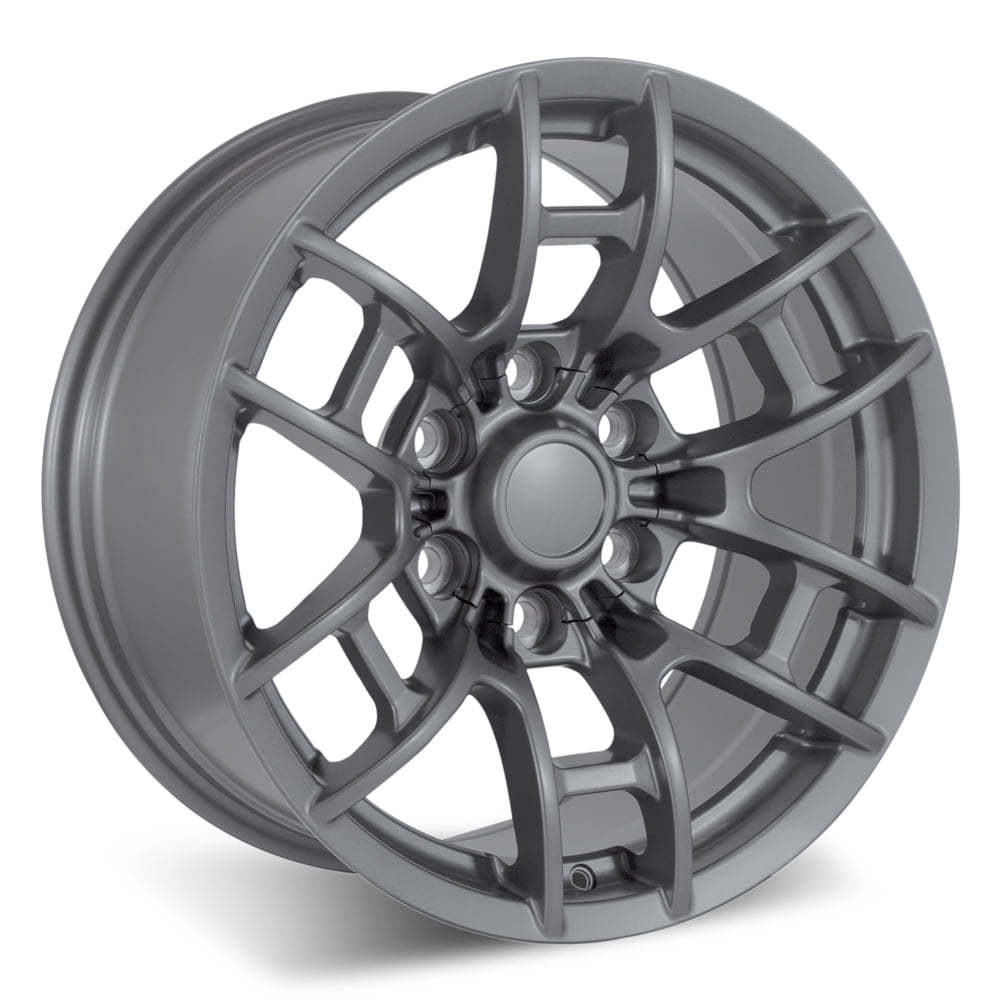Set of 17" Gunmetal Flow Forged Pro Style 2020 Wheels for Toyota Tacoma ...