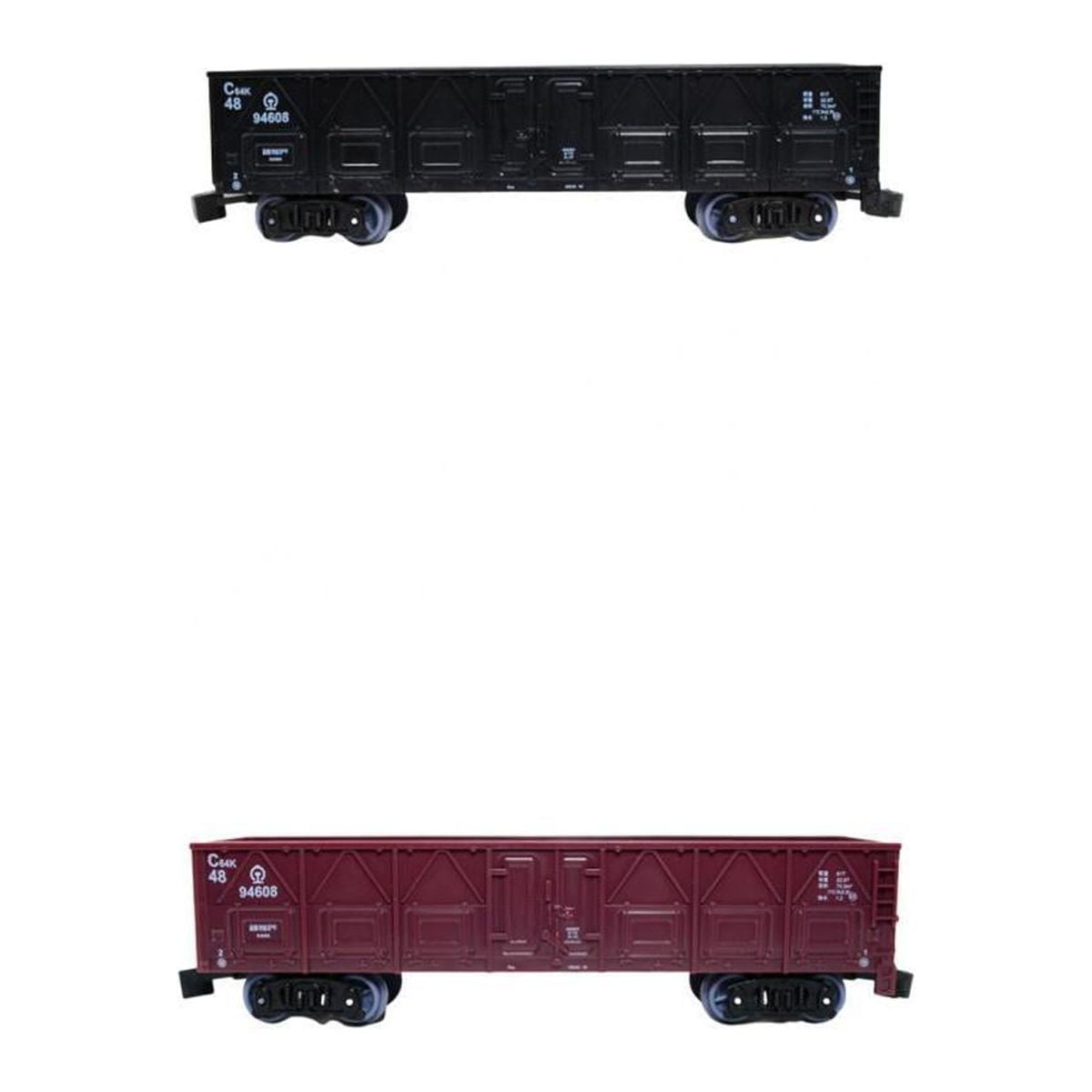 Set of 2 1:87 Trains Freight Carriage Layout Scenery Toy - Walmart.com