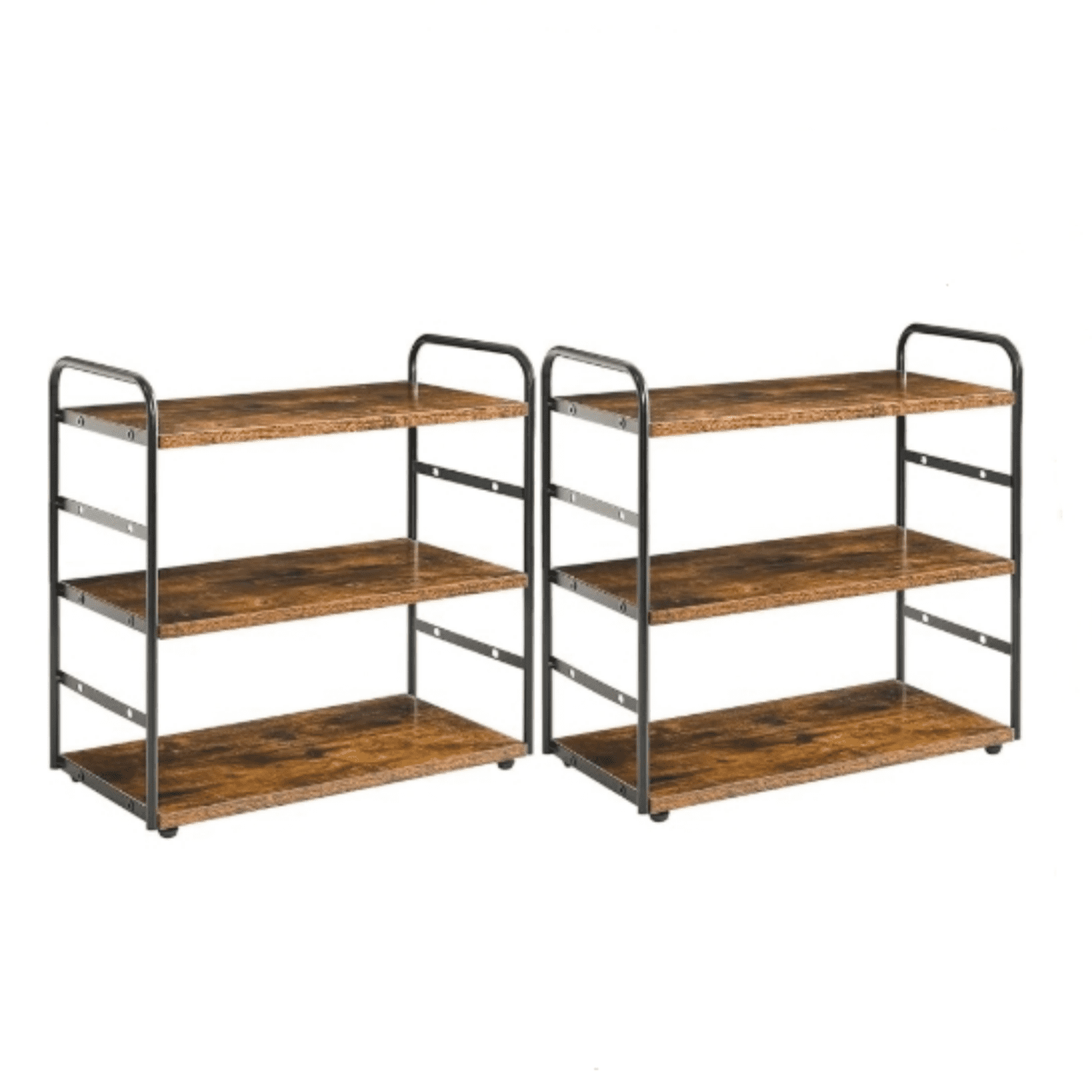 Set of 2 3-Tier Bathroom Counter , Tray Countertop Storage Shelf ...