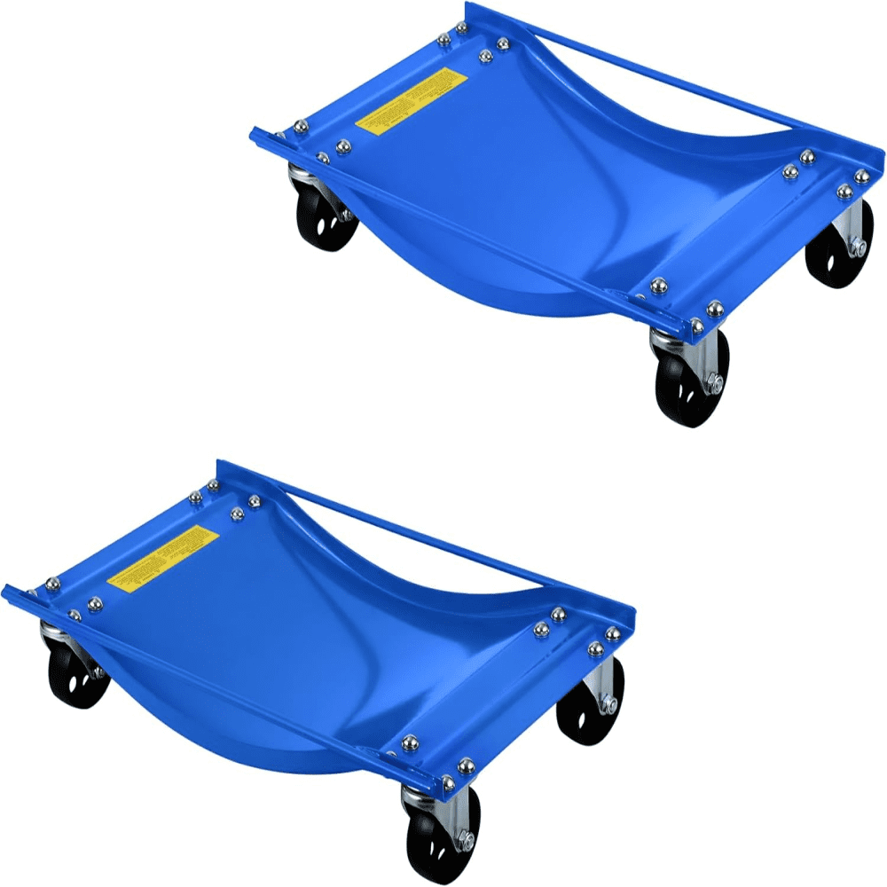 Set of 2/4 Car Dolly with 3.5 Inch Steel Wheels,Heavy Duty Vehicle ...