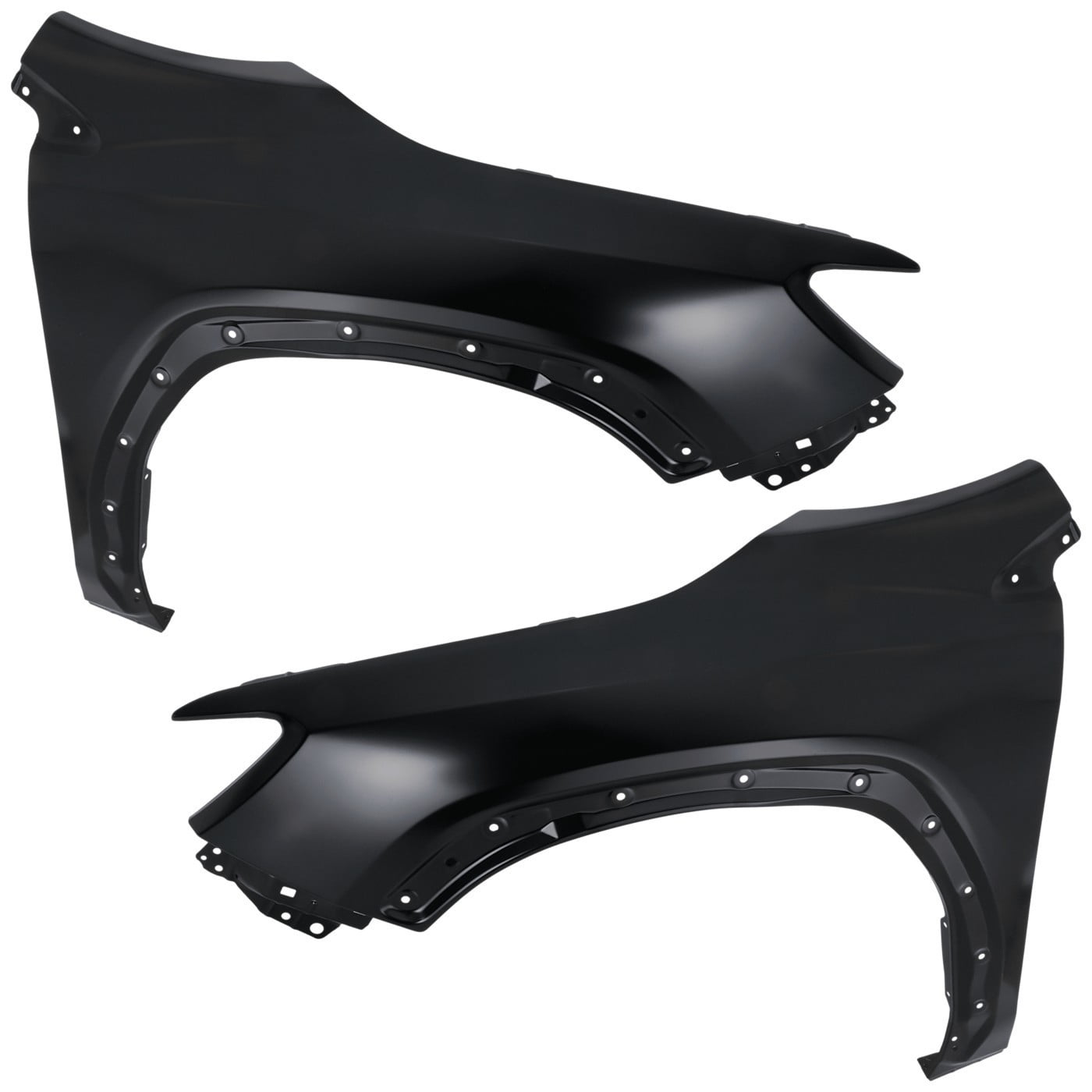 Set of 2 57120VC0209P, 57120VC0309P Aluminum Fender Quarter Panels ...