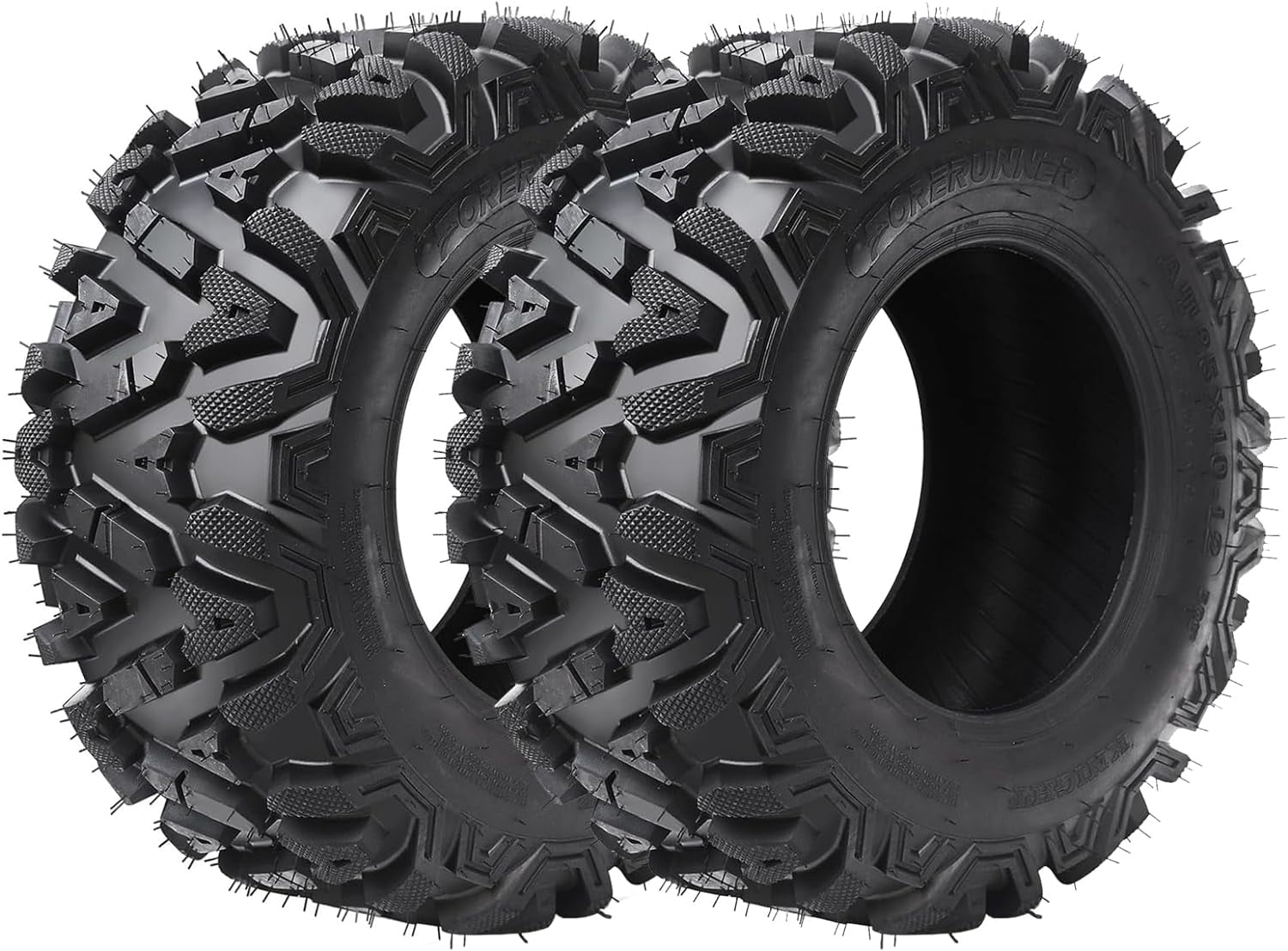 Set of 2 ATV Tire - All Terrain Sport Tires, Tubeless - Walmart.com