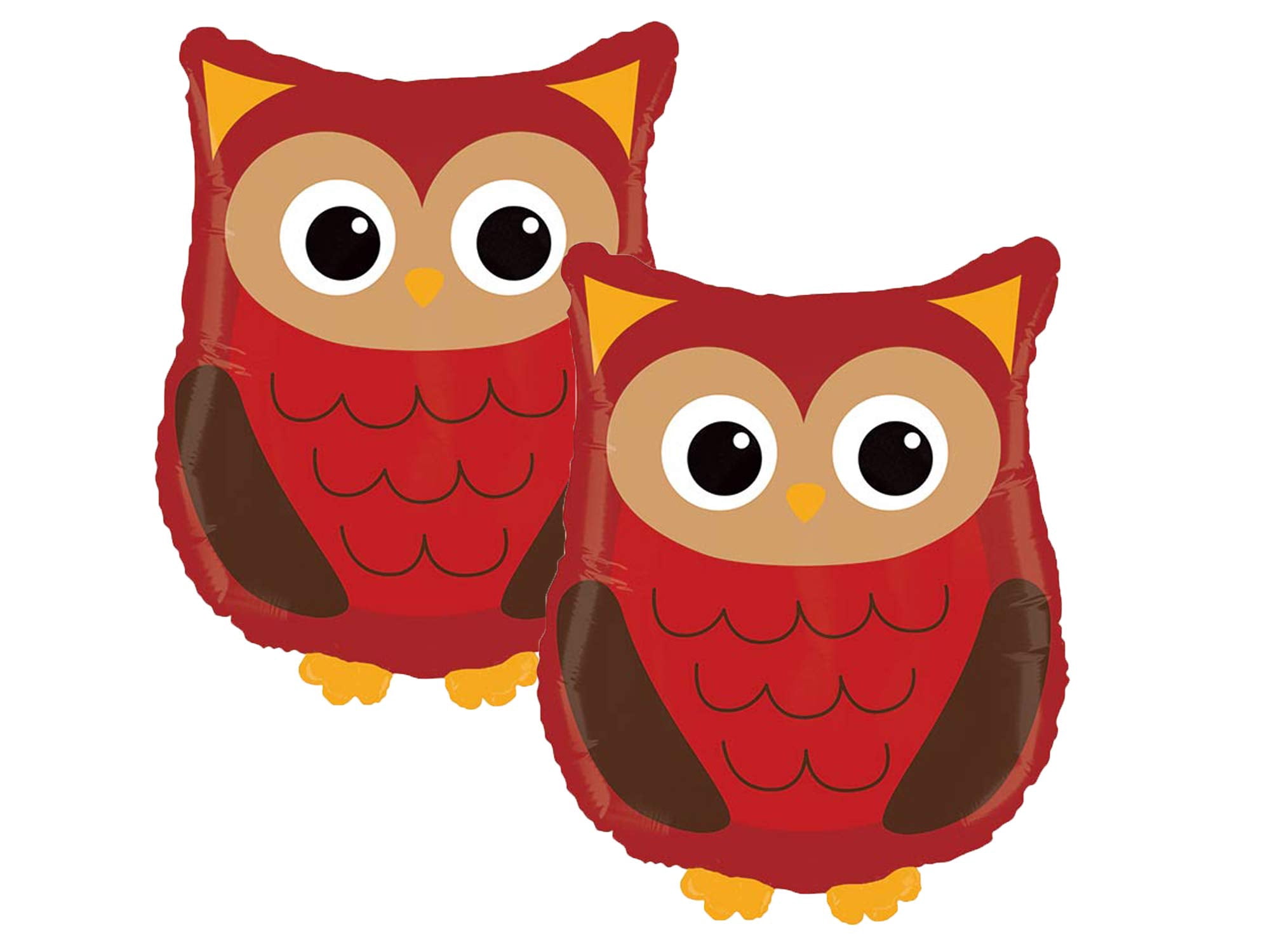 Set of 2 Adorable Woodland Owl 26" Foil Party Balloons C11 - Walmart.com
