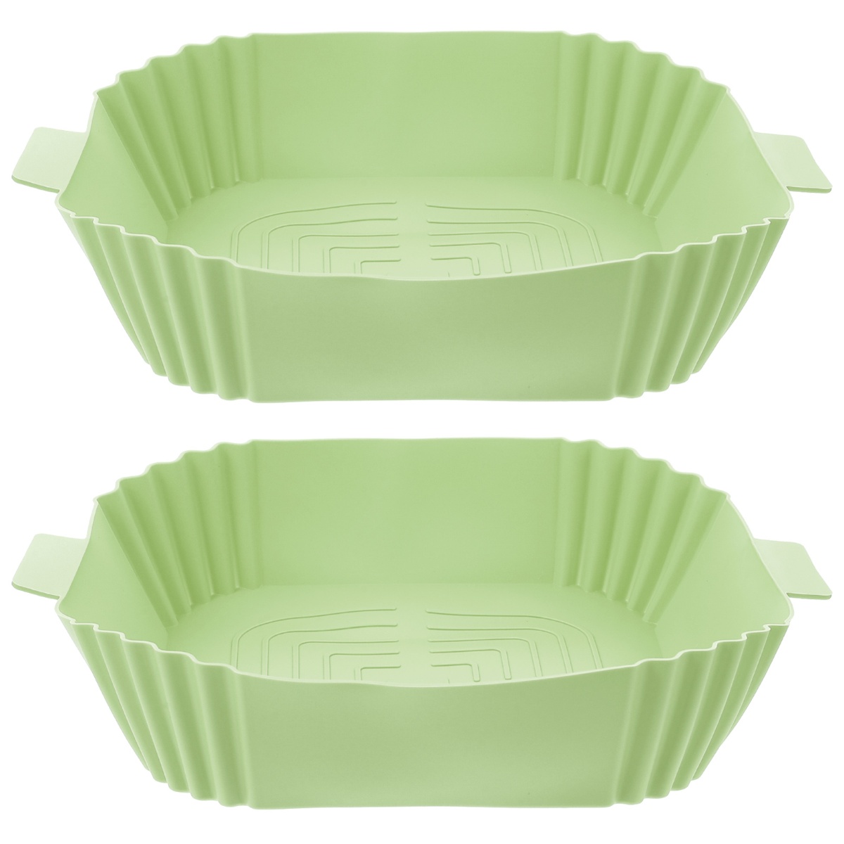 Set of 2 Air Fryer Pan Airfryer Non-stick Liner Oil-proof Air Fryer Air ...