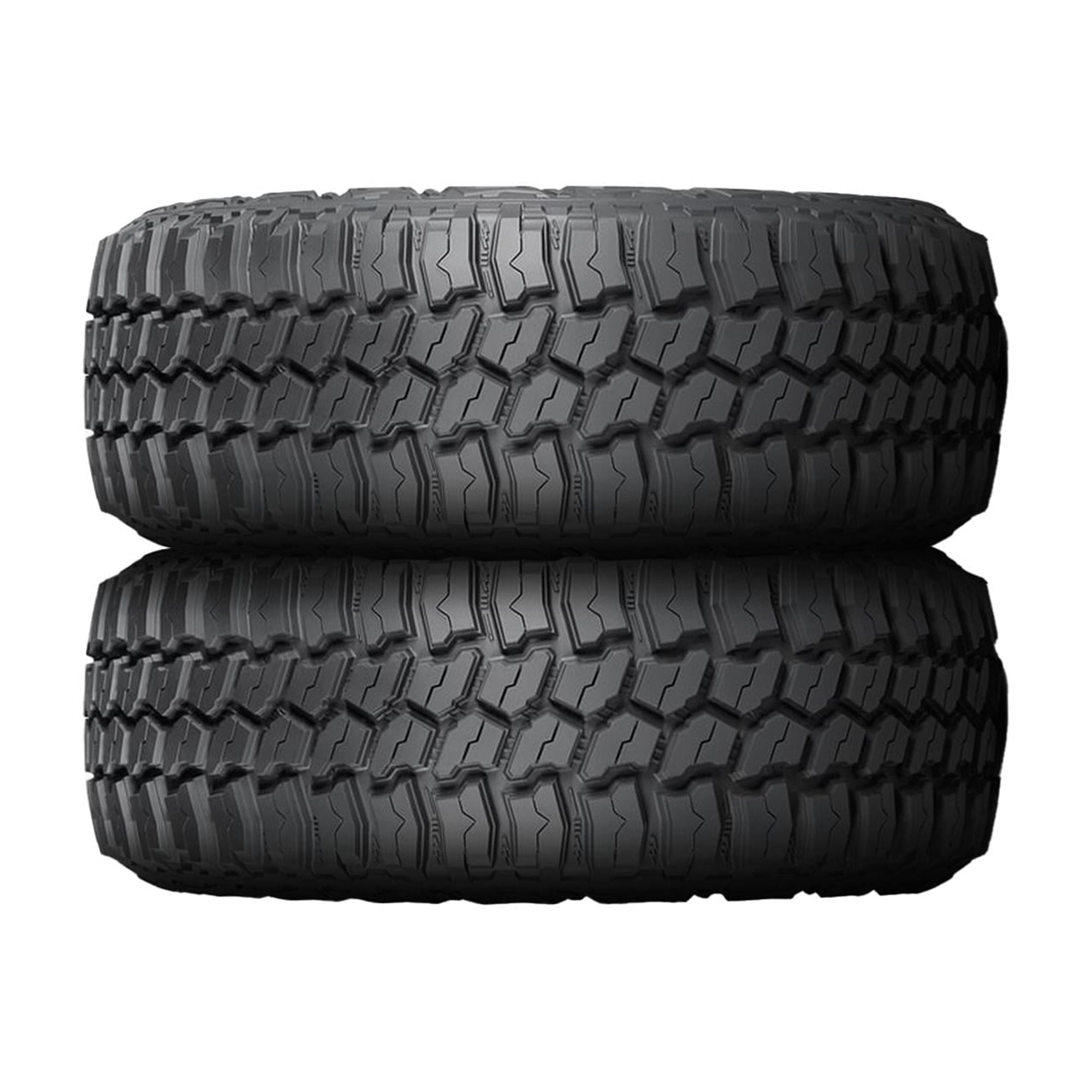 Set of 2 Americus Rugged MT LT33X12.50R15 108Q C Tires - Walmart.com