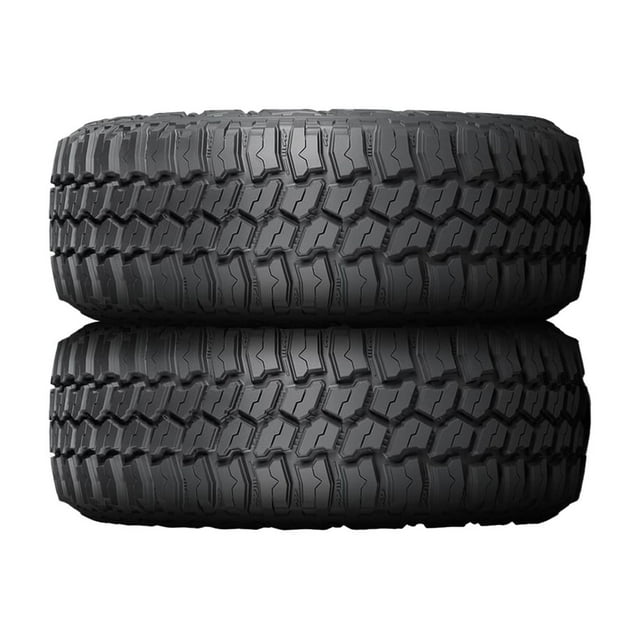Set of 2 Americus Rugged MT LT35X12.50R18 128Q F Tires - Walmart.com