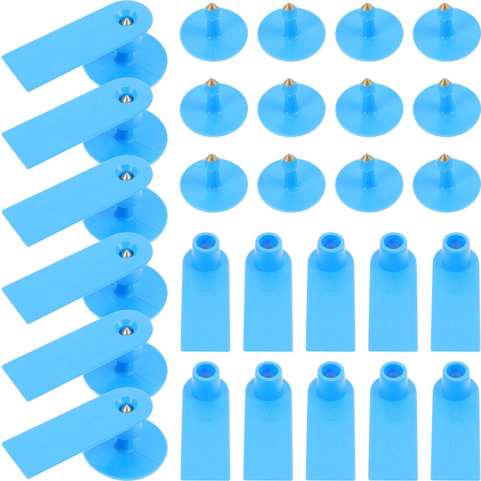 Set of 2 Animals Ear Tags for Goats Farm Identification Livestock ...