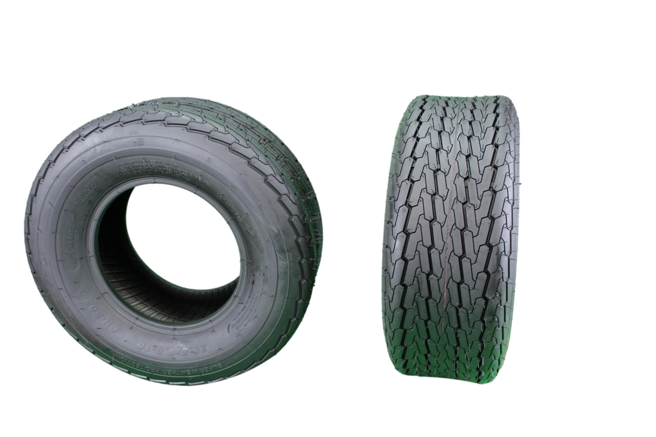 Set of 2 Antego ATW-058 10 Ply 205/65-10 20.5x8.00-10 Load Range E ...