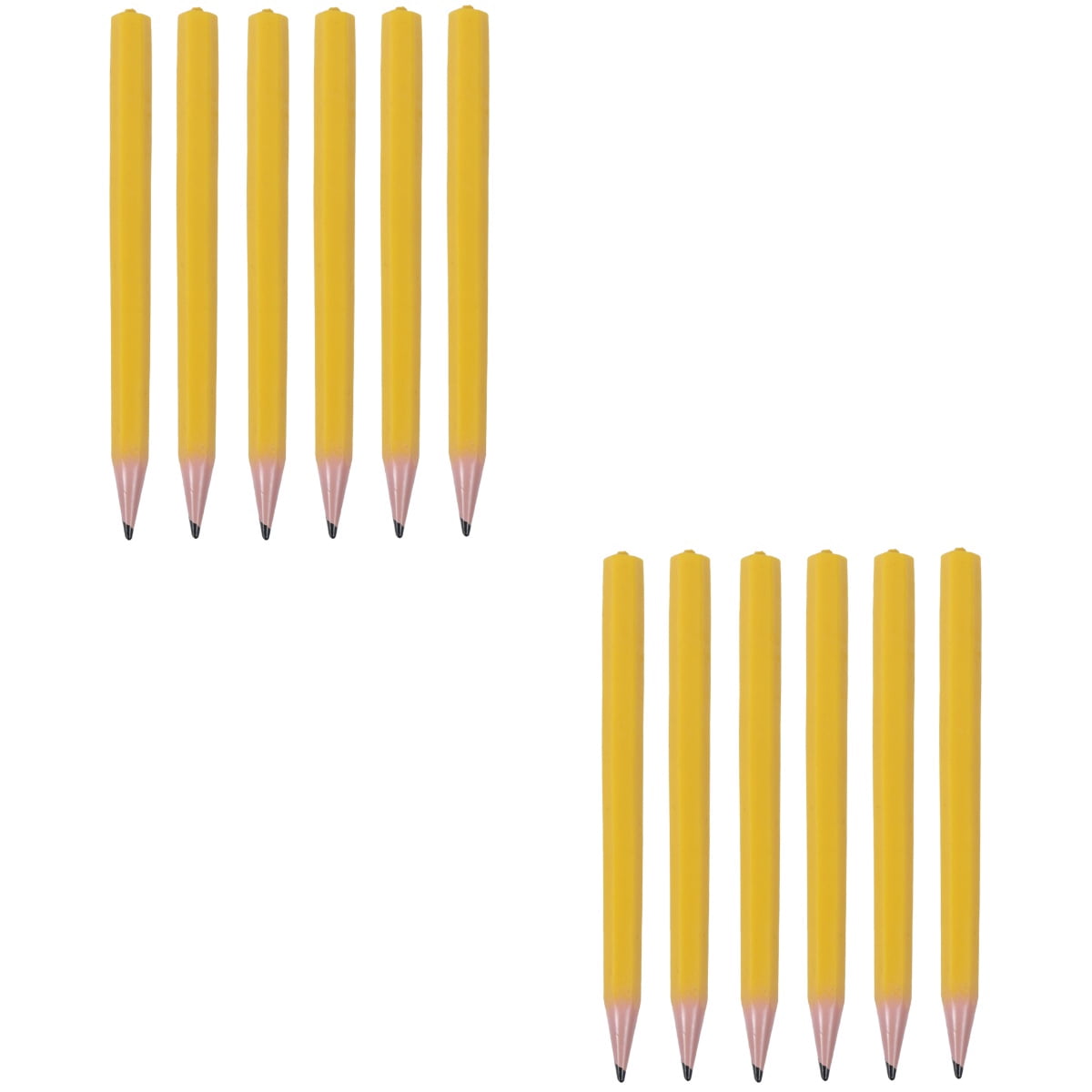 12 pcs Simulation Pencil Toys Novelty Trick Props Cosplay Masquerade ...