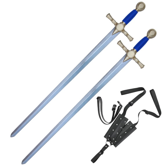 Star Power Musketeer Costume Sword w Scabbard, Grey Black Gold, 25.5 ...