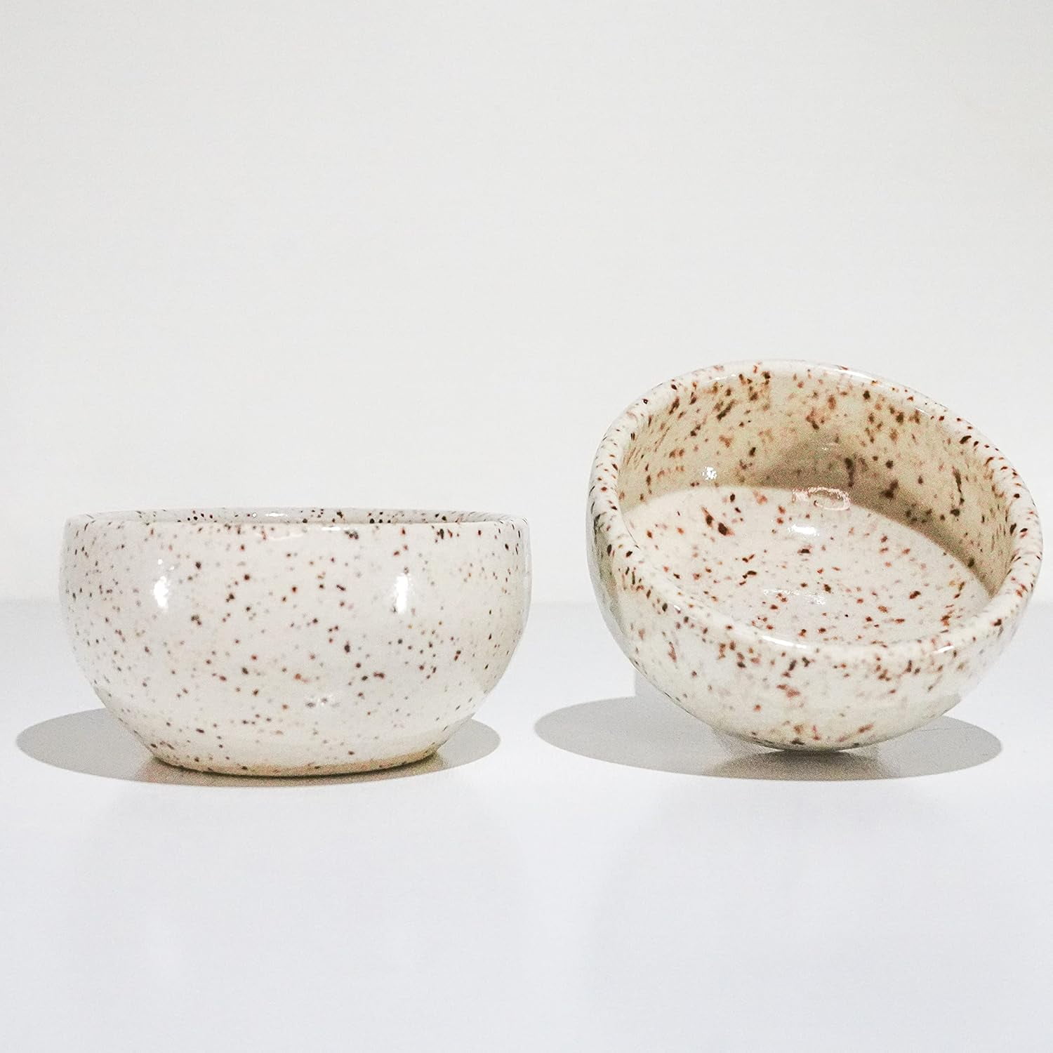 Set of 2 Artisan Clay Cups | Handcrafted and Hand Glazed Copitas ...