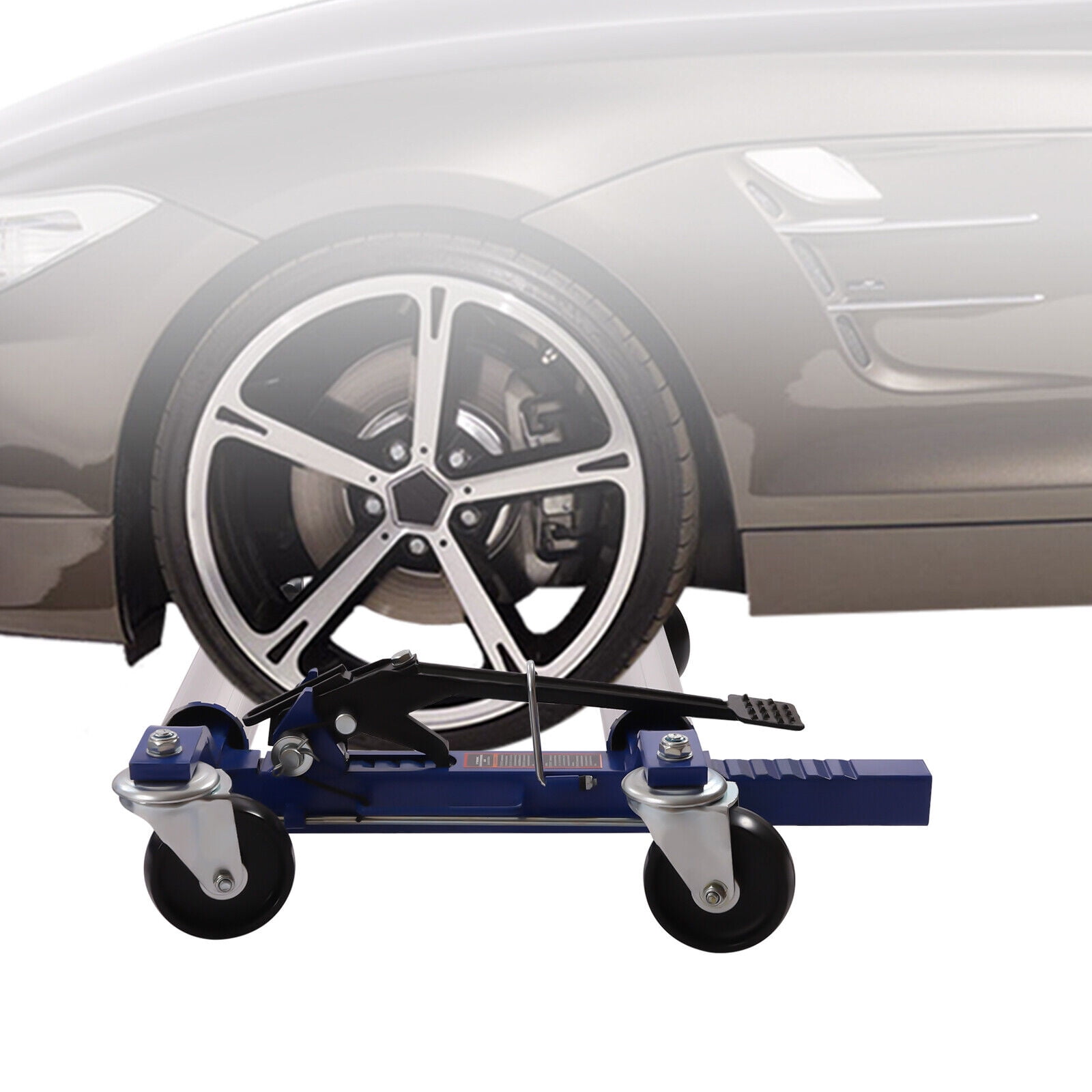 Set of (2) Auto Dolly Car Dolly Wheel Tire Moving 2600lb Lift Jack ...