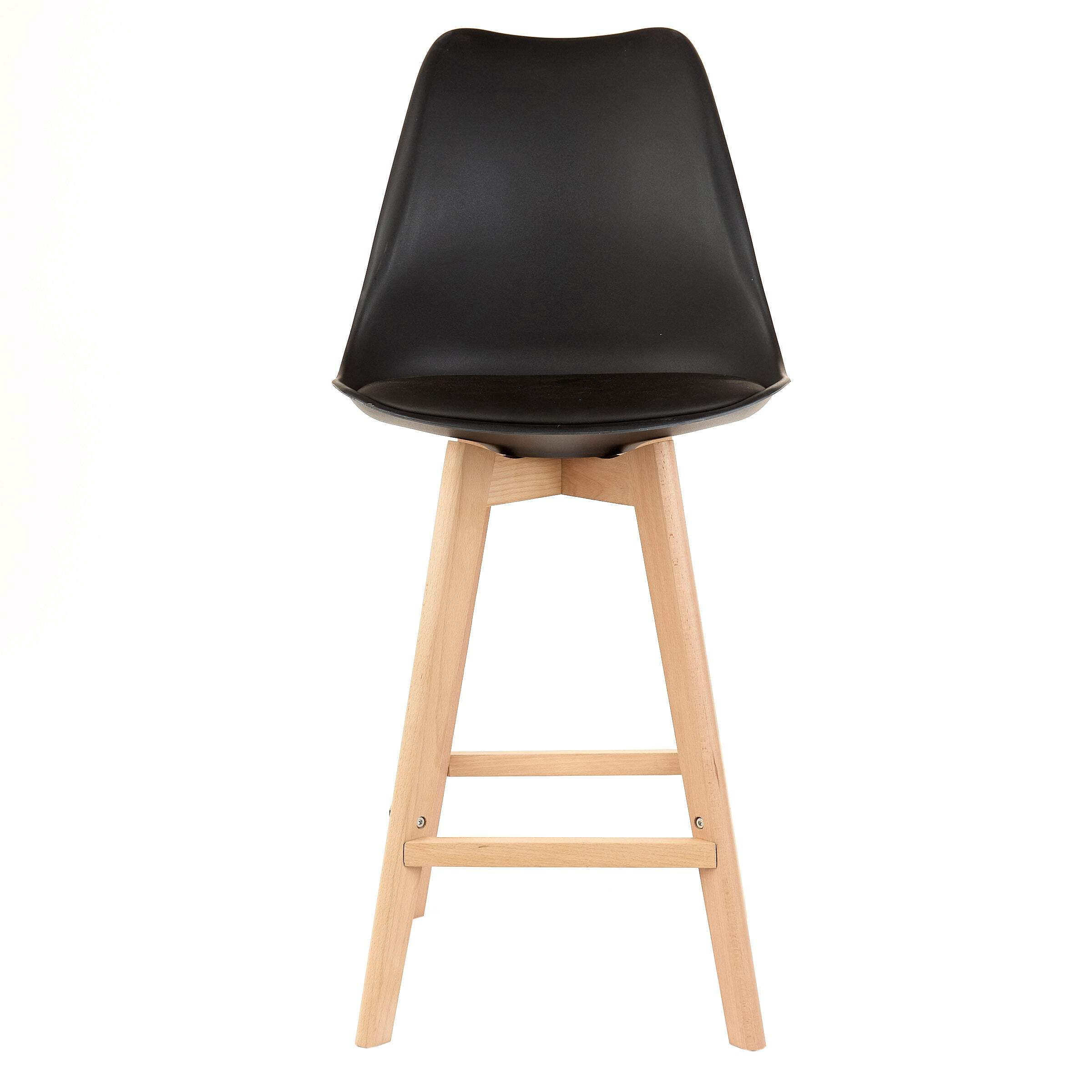 Set of 2 Bar Stool Nordic Tulip High Chair - Walmart.com