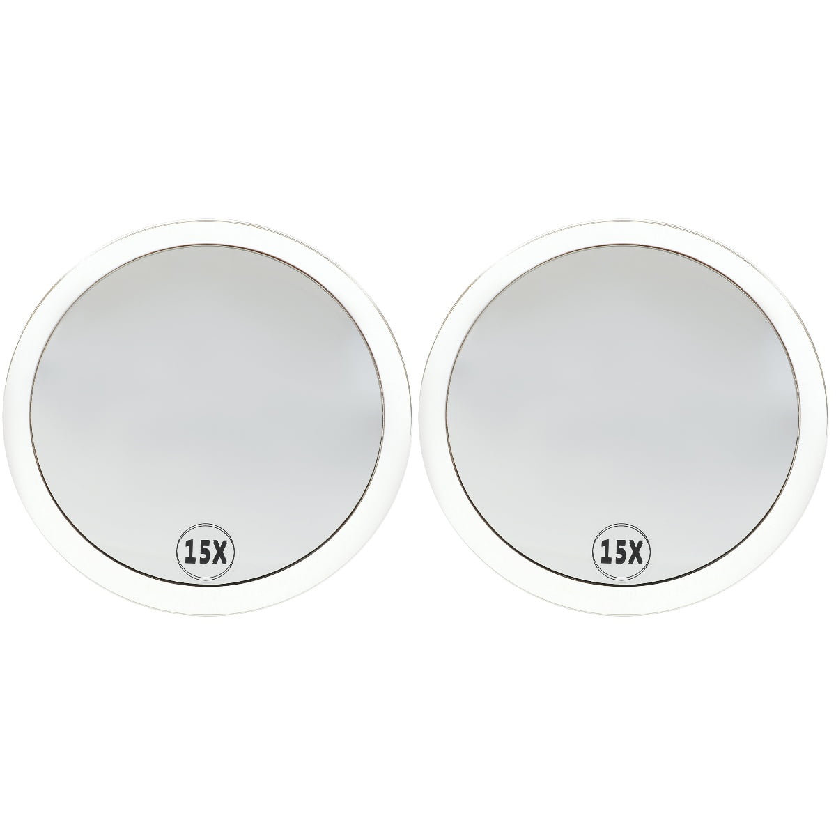 Set of 2 Bathroom Makeup Mirror Magnifying Magnification for Lighted ...