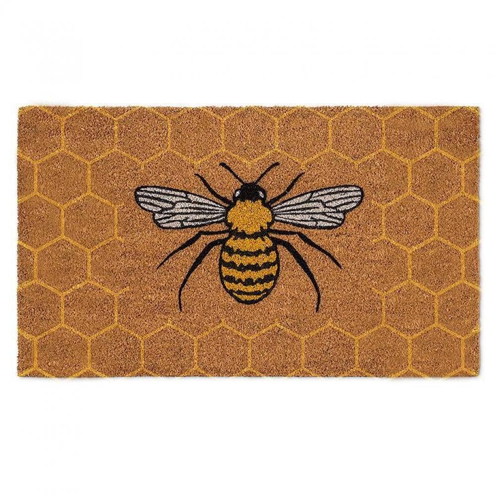 Set of 2 Bee & Honeycomb Doormat - Walmart.com