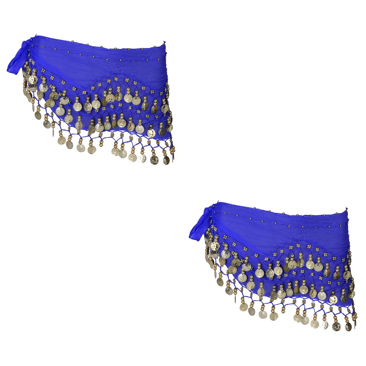 Set of 2 Belt Women Dance Class Accessory Chiffon Hip Scarf Women's ...