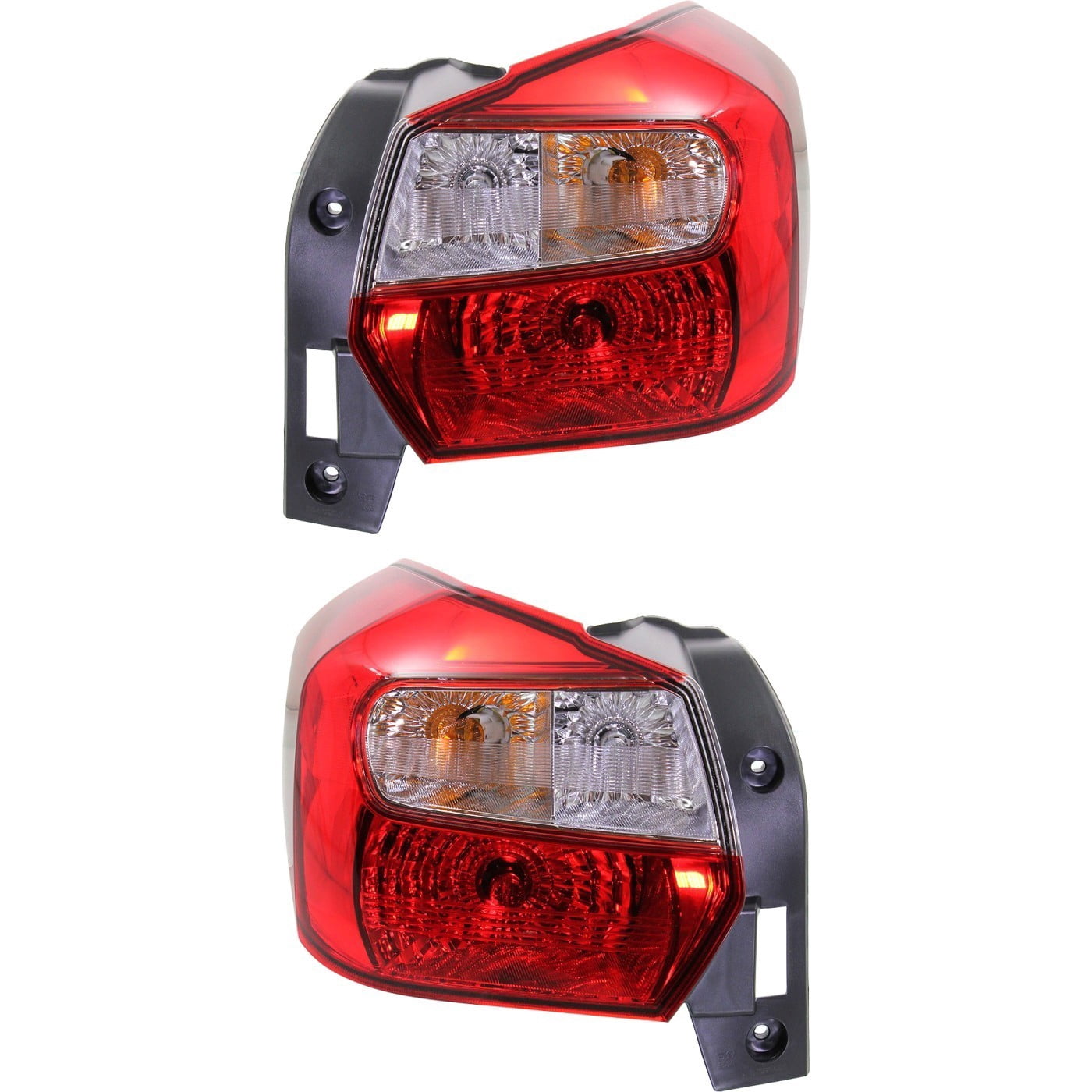 Set of 2 Black Tail Lights & Brakes for Wagon 84912FJ060-PFM ...