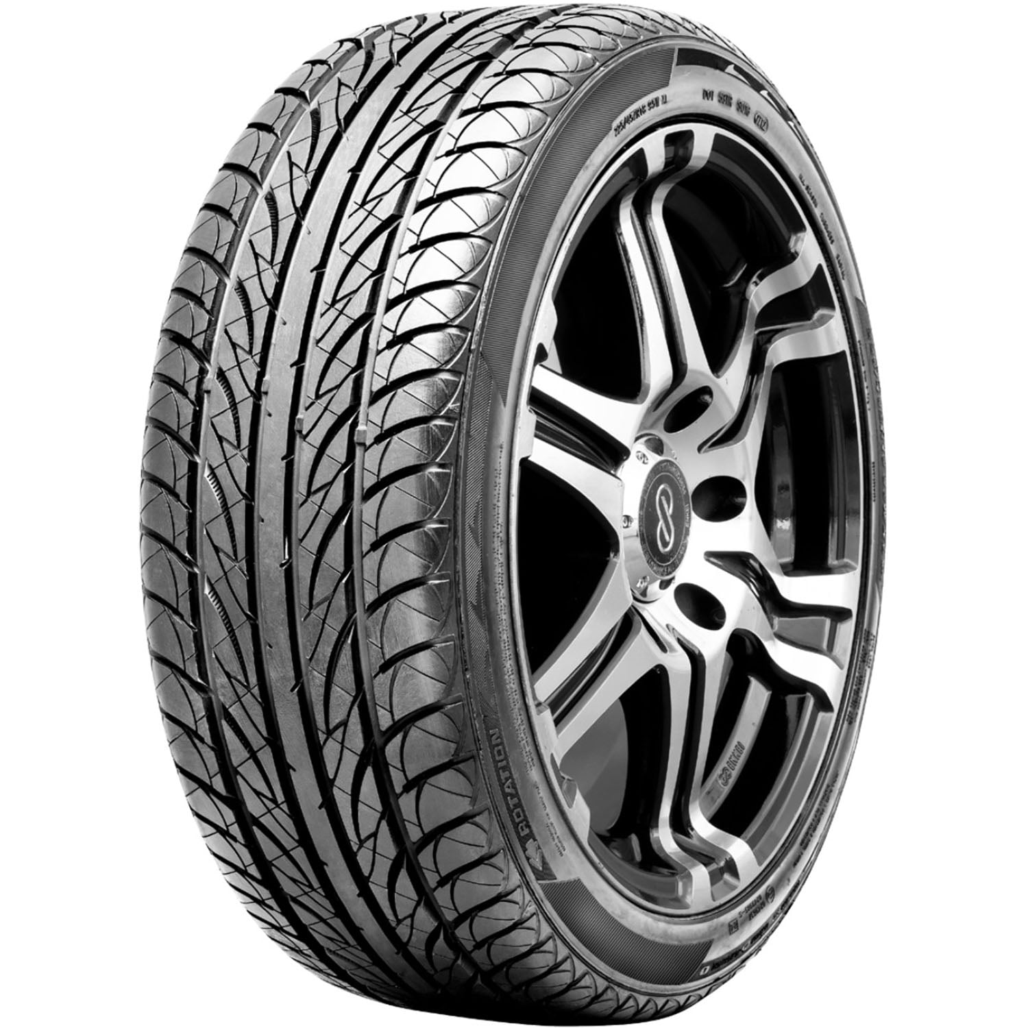 Set of 2 BlackHawk Street-H HU01 225/40R18 92W XL Tires - Walmart.com