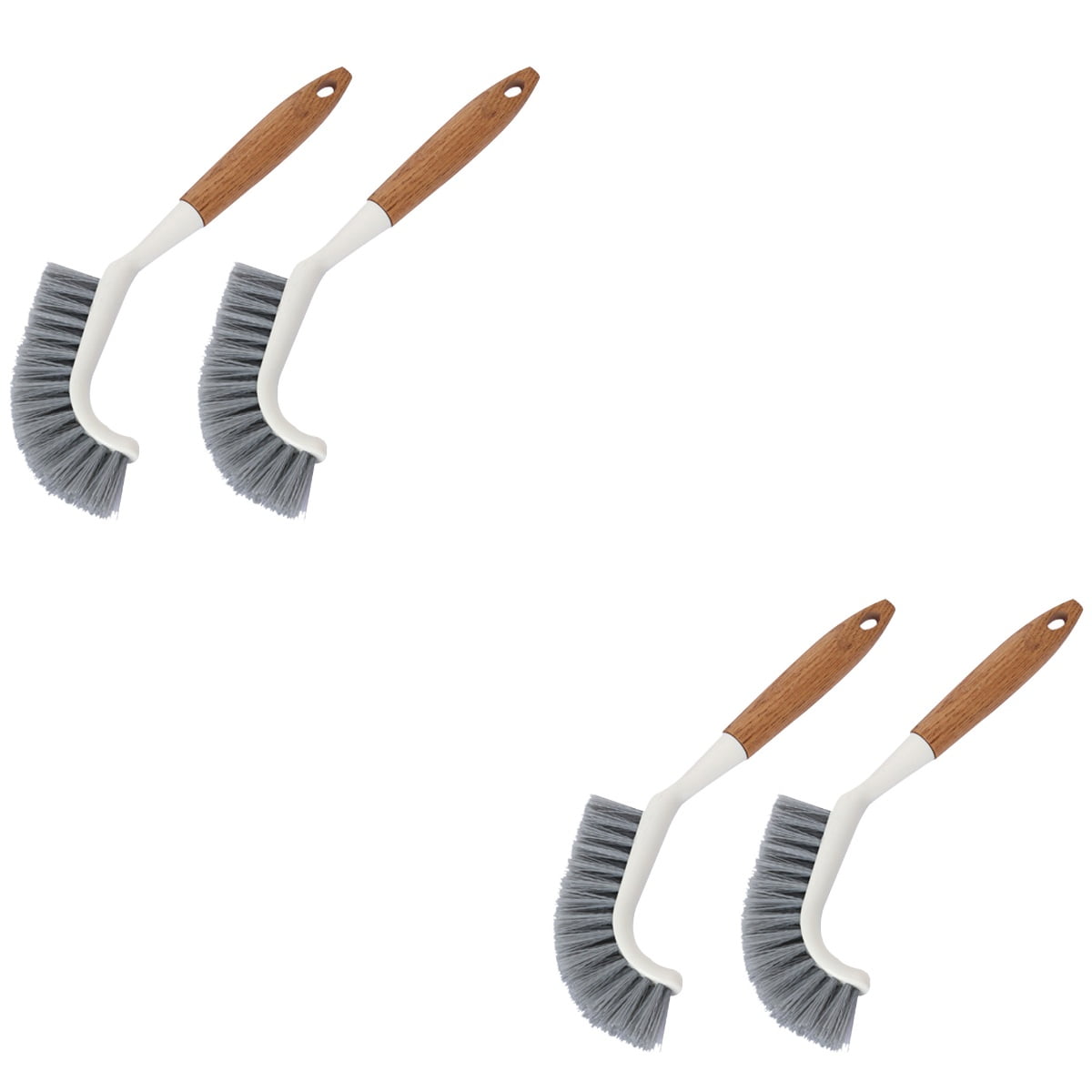 Set of 2 Bowl Cleaning Brush Brick Joint Cleaner Window Groove Brush ...
