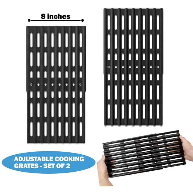 Set of 2 Brinkmann Grill Parts Pro Adjustable 8? Universal Replacement ...