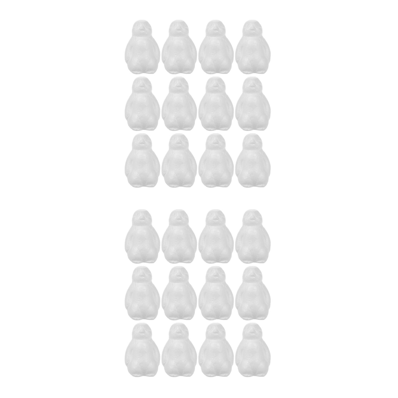 Set of 2 Bubble Penguin Little Foam Ball Material Bag Animal Figurine ...