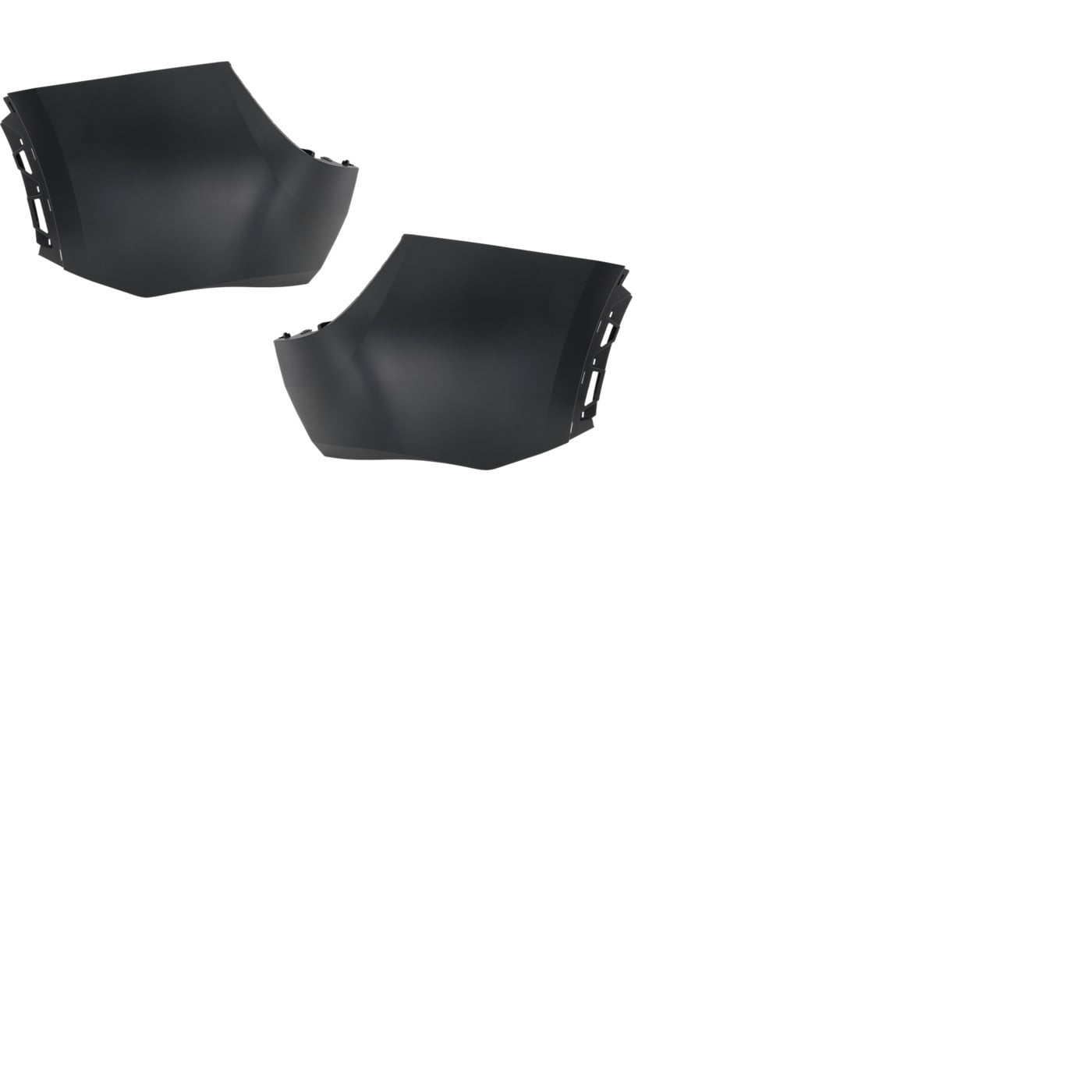 Set of 2 Bumper Covers for Driver & Passenger Side (Left & Right ...