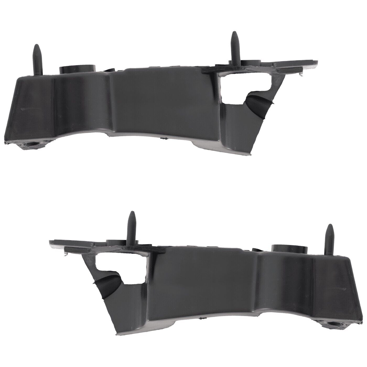 Set of 2 Bumper Face Bar Brackets Retainer Mounting Braces Left & Right ...