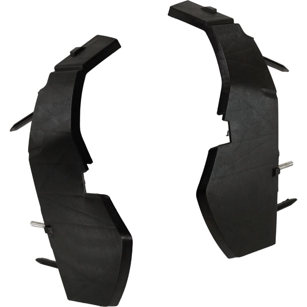 Set of 2 Bumper Face Bar Brackets Retainer Mounting Braces Left & Right ...