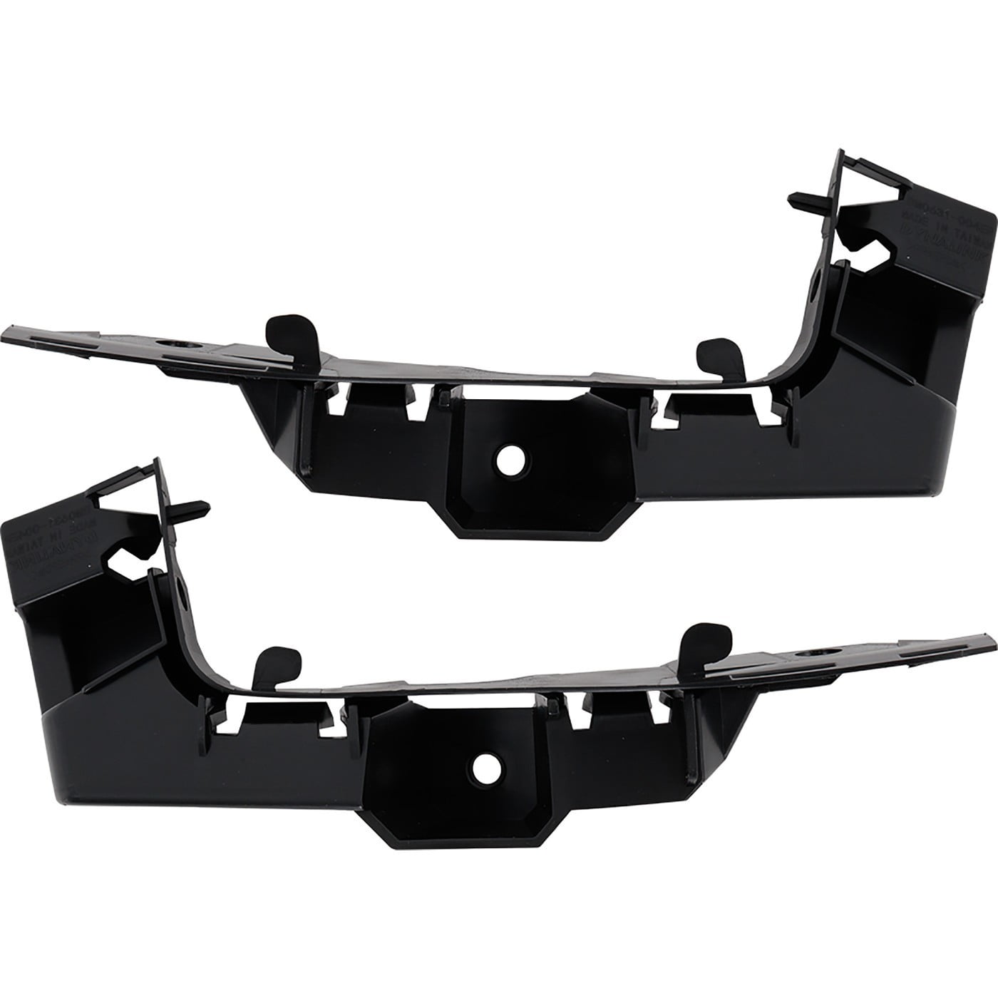 Set of 2 Bumper Face Bar Brackets Retainer Mounting Braces for Front ...