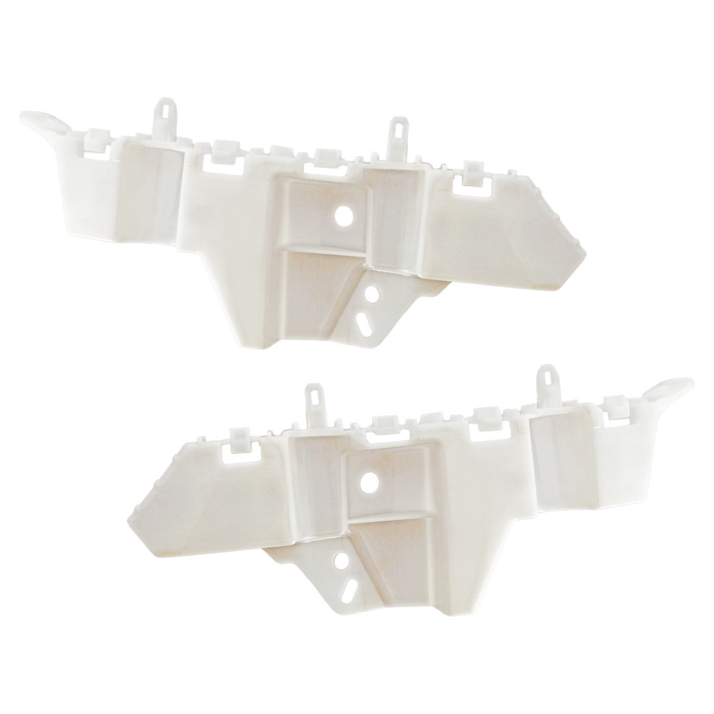 Set of 2 Bumper Face Bar Brackets & Retainer Mounting Braces for Left ...