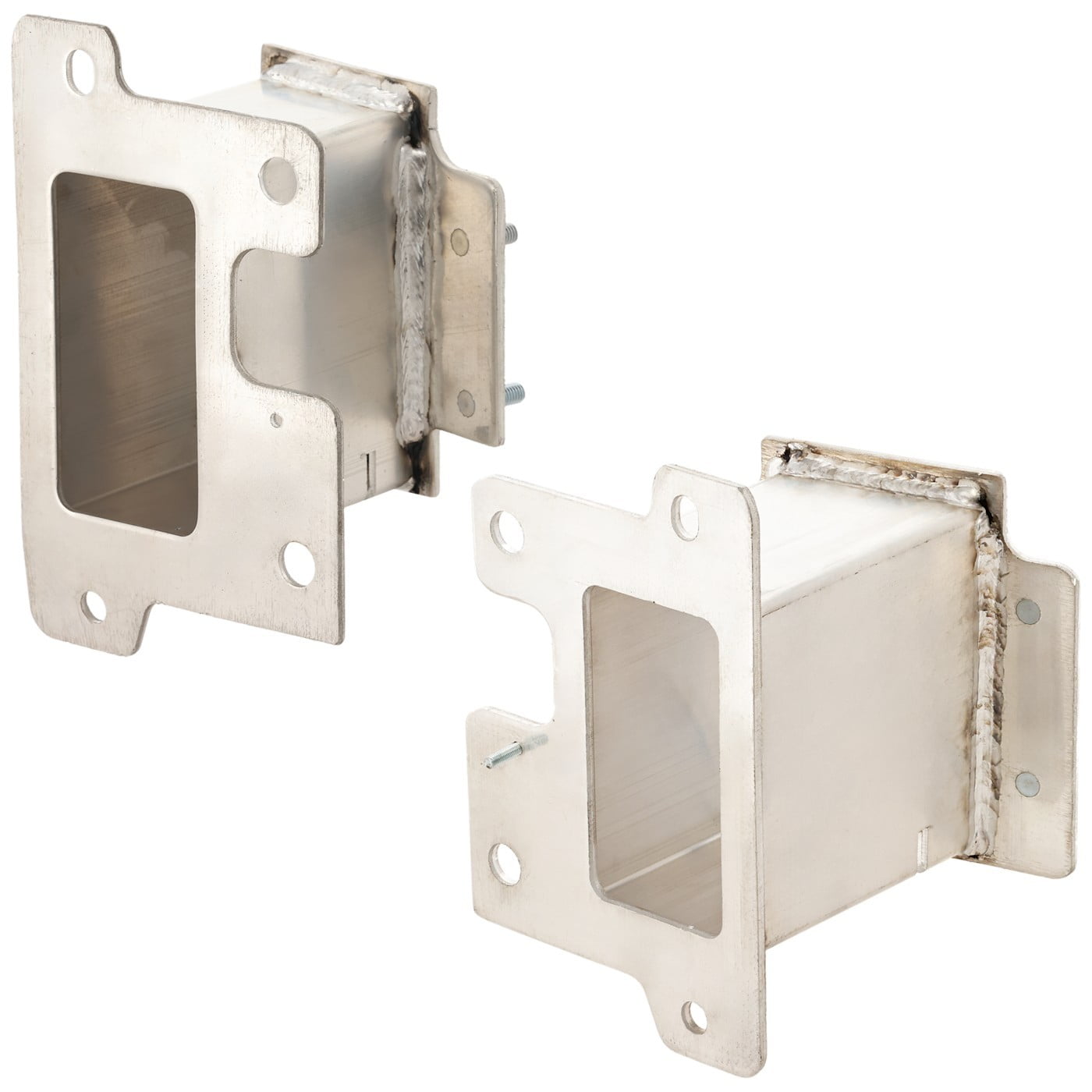 Set of 2 Bumper Face Bar Brackets Retainer Mounting Braces for Left ...