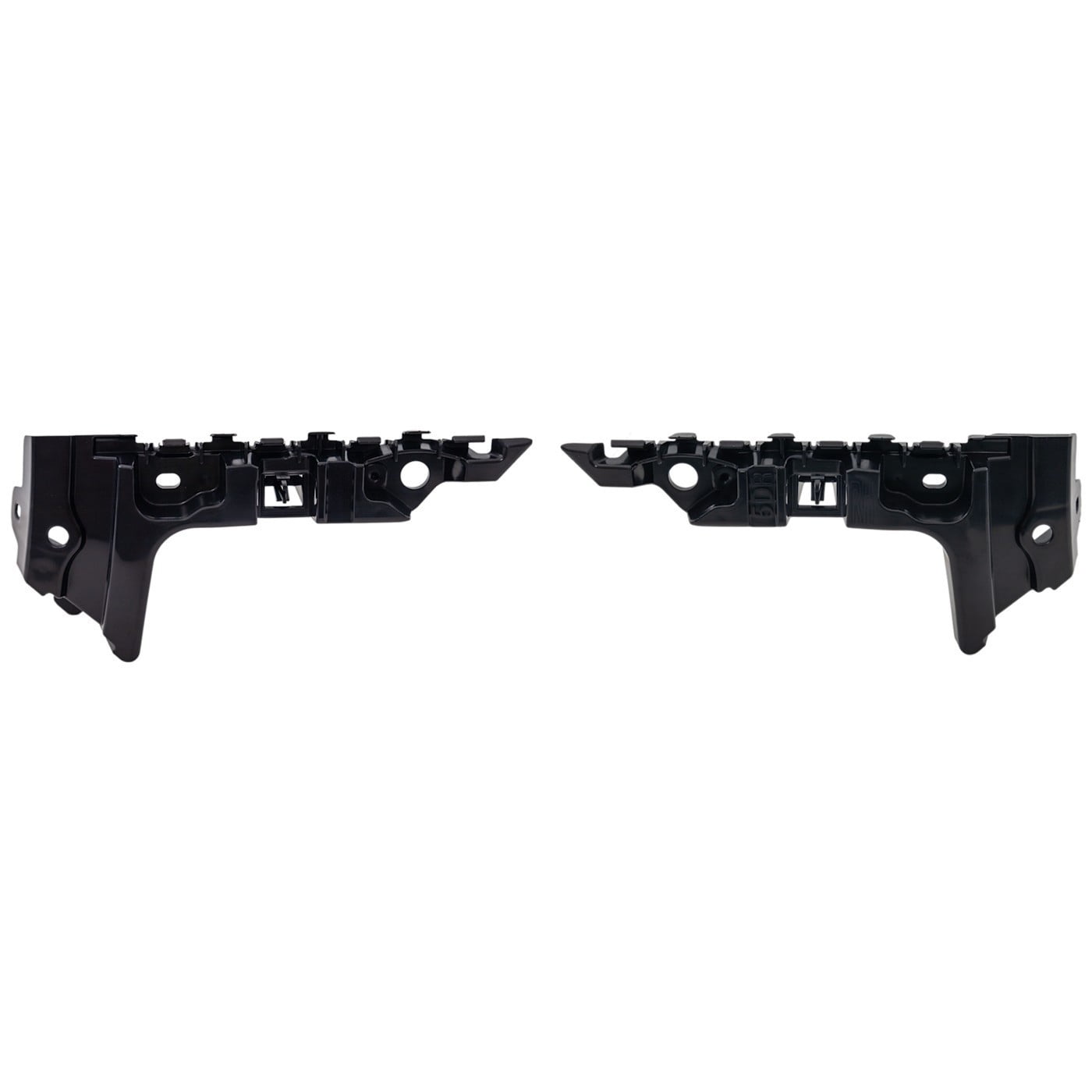 Set of 2 Bumper Face Bar Brackets for Left and Right Side - Plastic ...