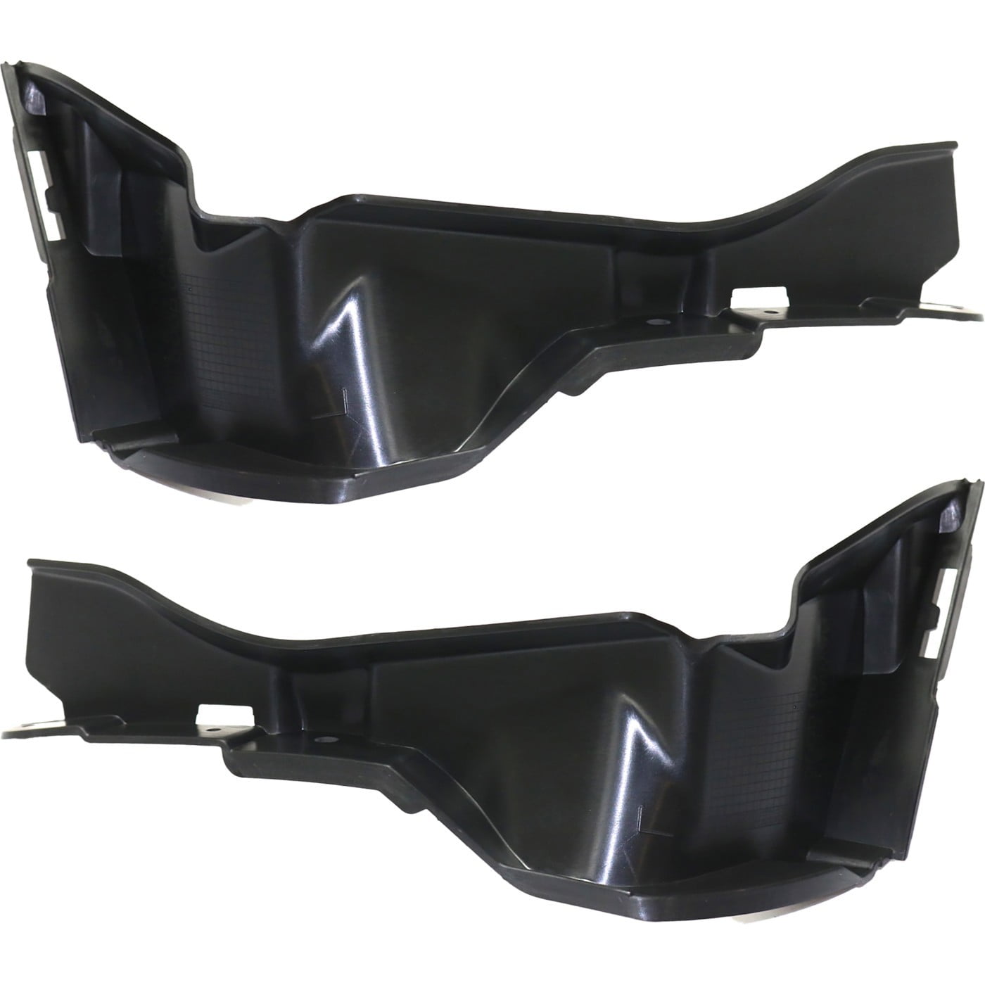 Set of 2 Bumper Face Bar Retainers Brackets Braces Mounting Kit for ...