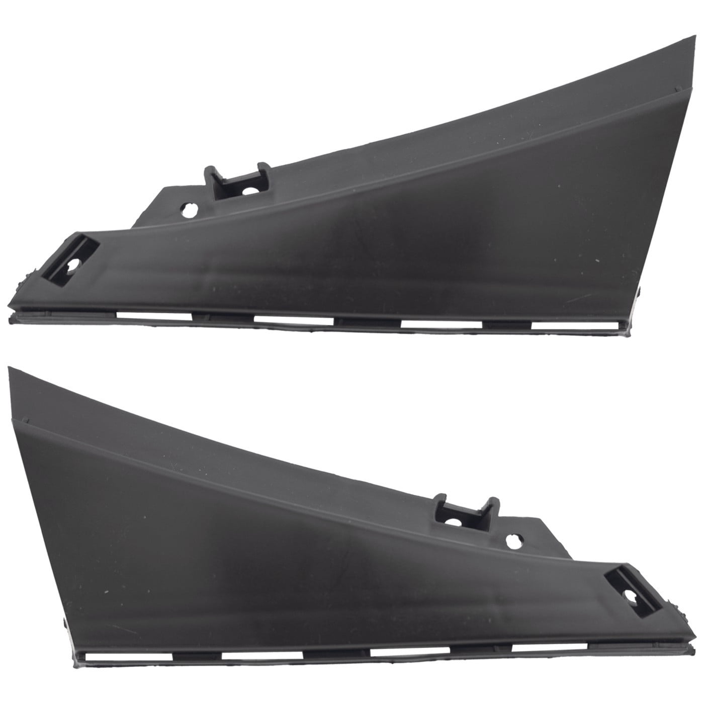 Set of 2 Bumper Face Bar Retainers Brackets Braces Mounting Kit for MB ...