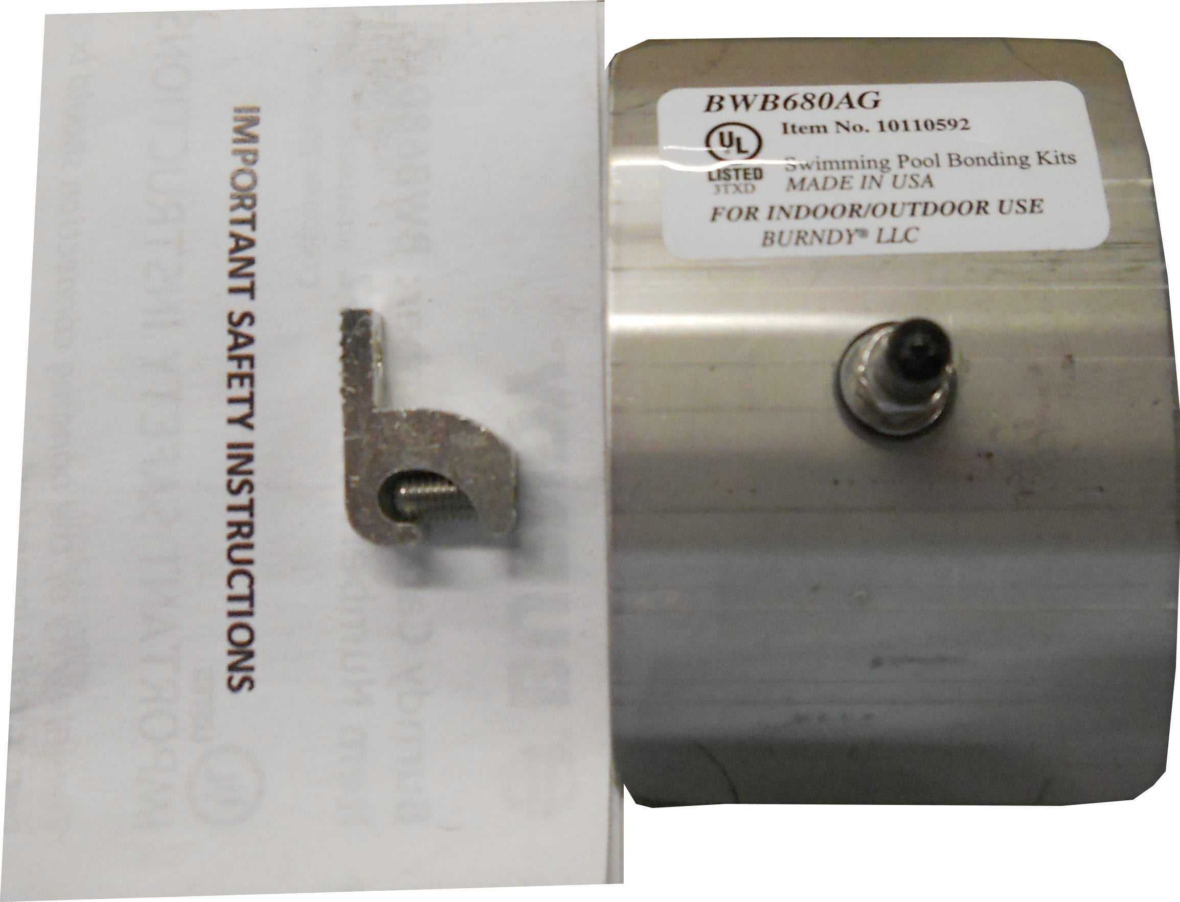 Set of 2 Burndy BWB680AG Waterbug Mechanical connectors, silver ...