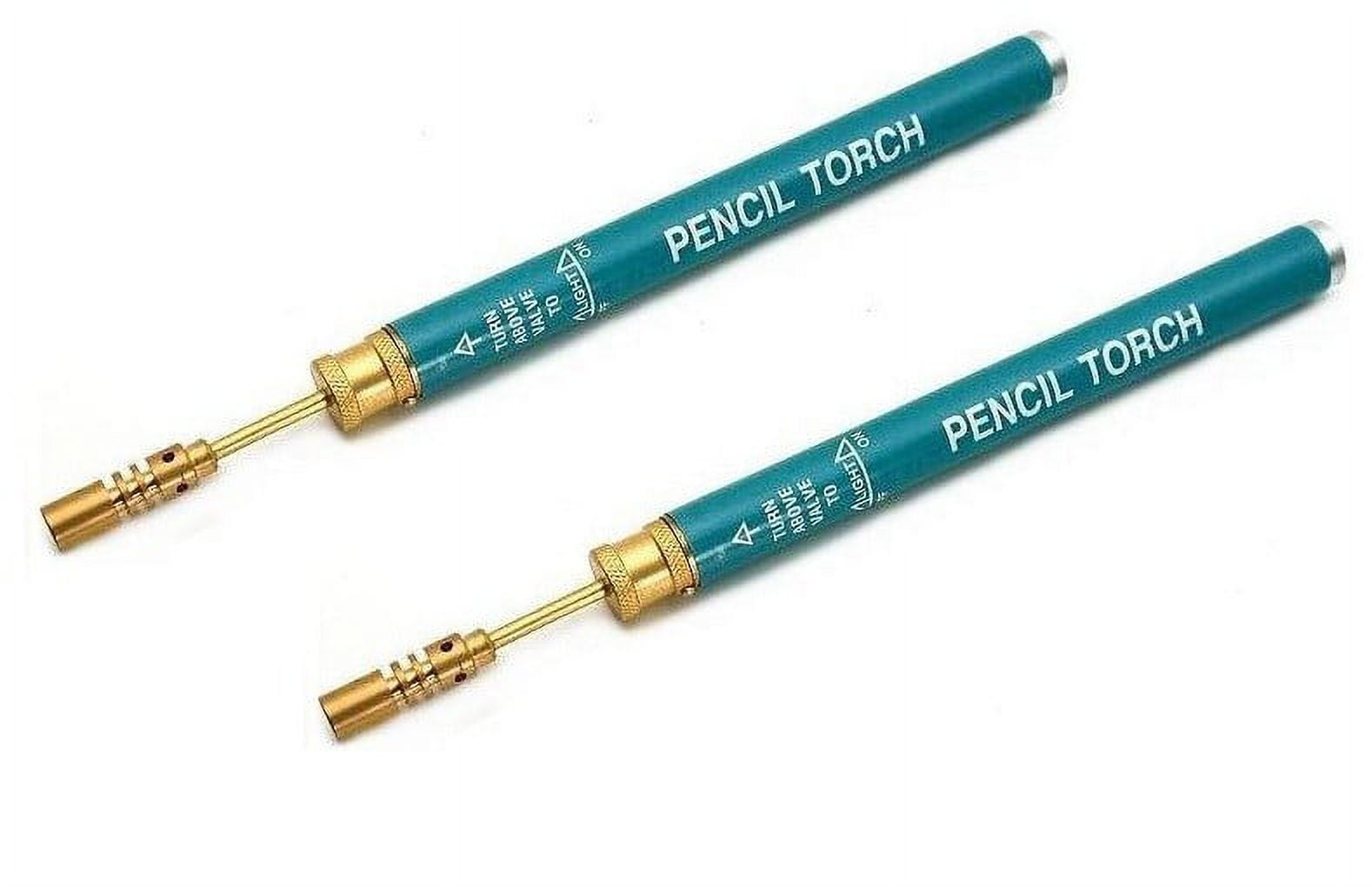 Portable Set of 2 Butane Mini Pencil Torches for Welding, Soldering and ...